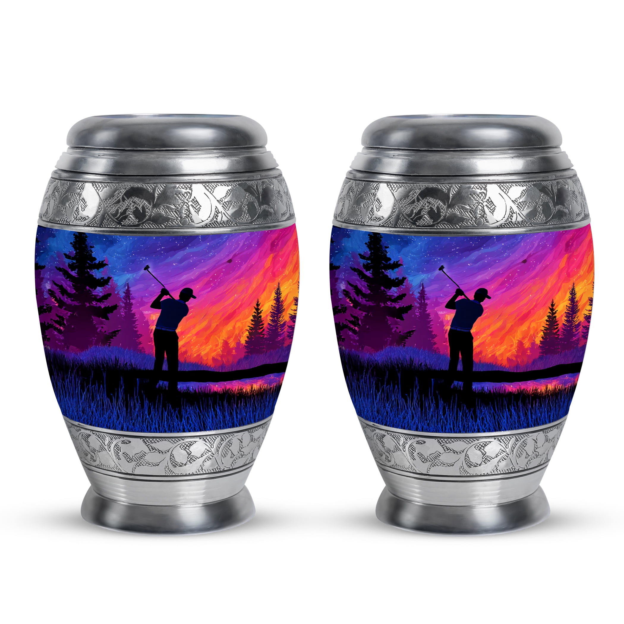SABURIAL Golf Ball Urn - Mini Keepsake Urn - 3 Inch - Pack Of 2 ...
