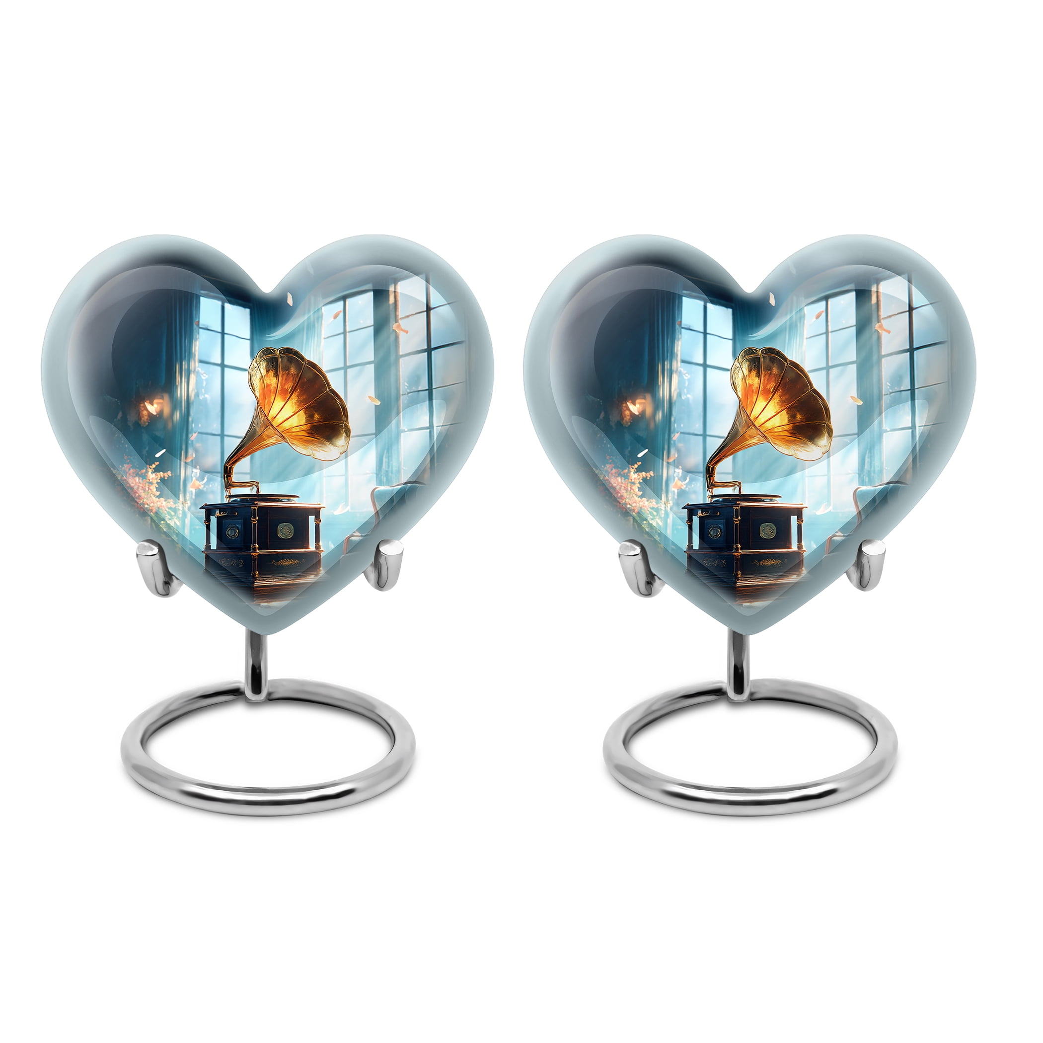 SABURIAL Gramophone Urn - Burial Cremation Urns For Mom & Dad Ash ...