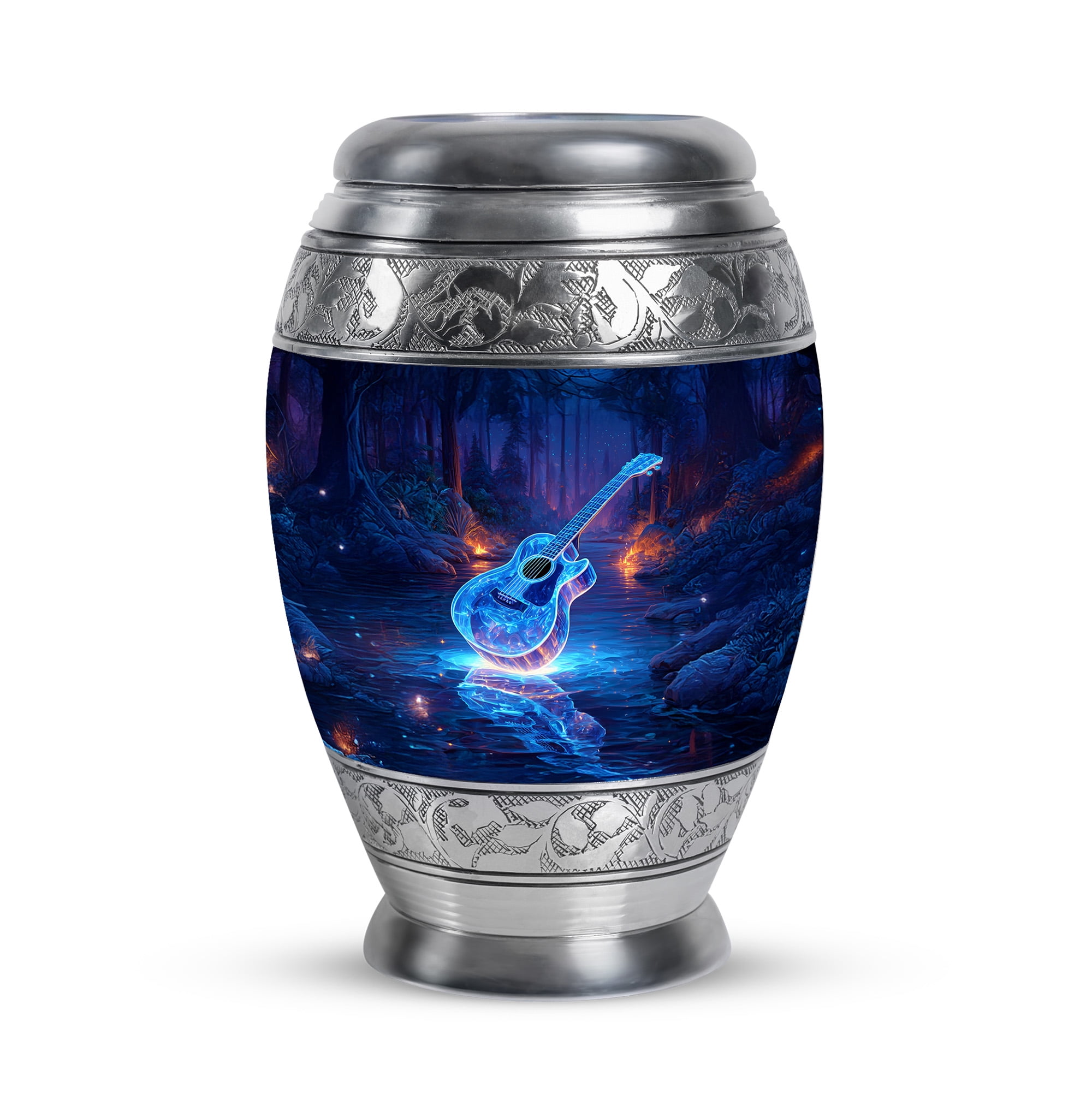 SABURIAL Guitar Urn - Miniature Funeral Urns For Adult Ashes Men ...