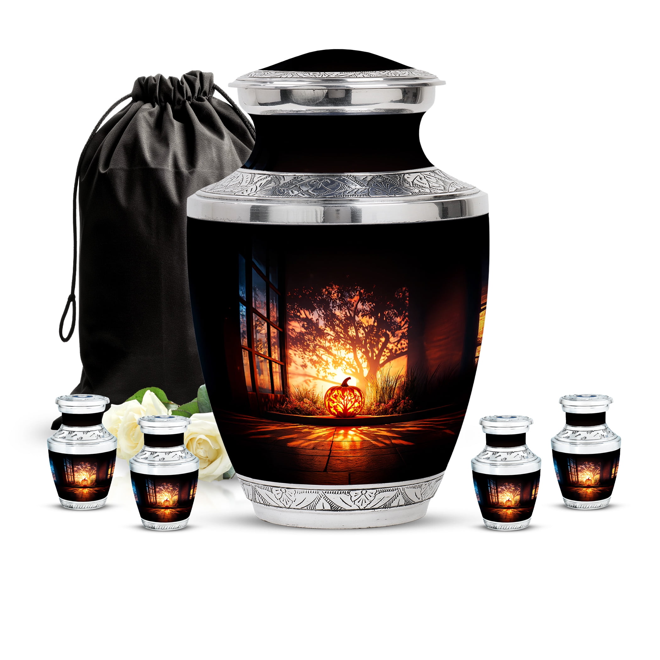 SABURIAL Halloween Urn - Funeral Urns Ashes - Ash Burials For Human ...