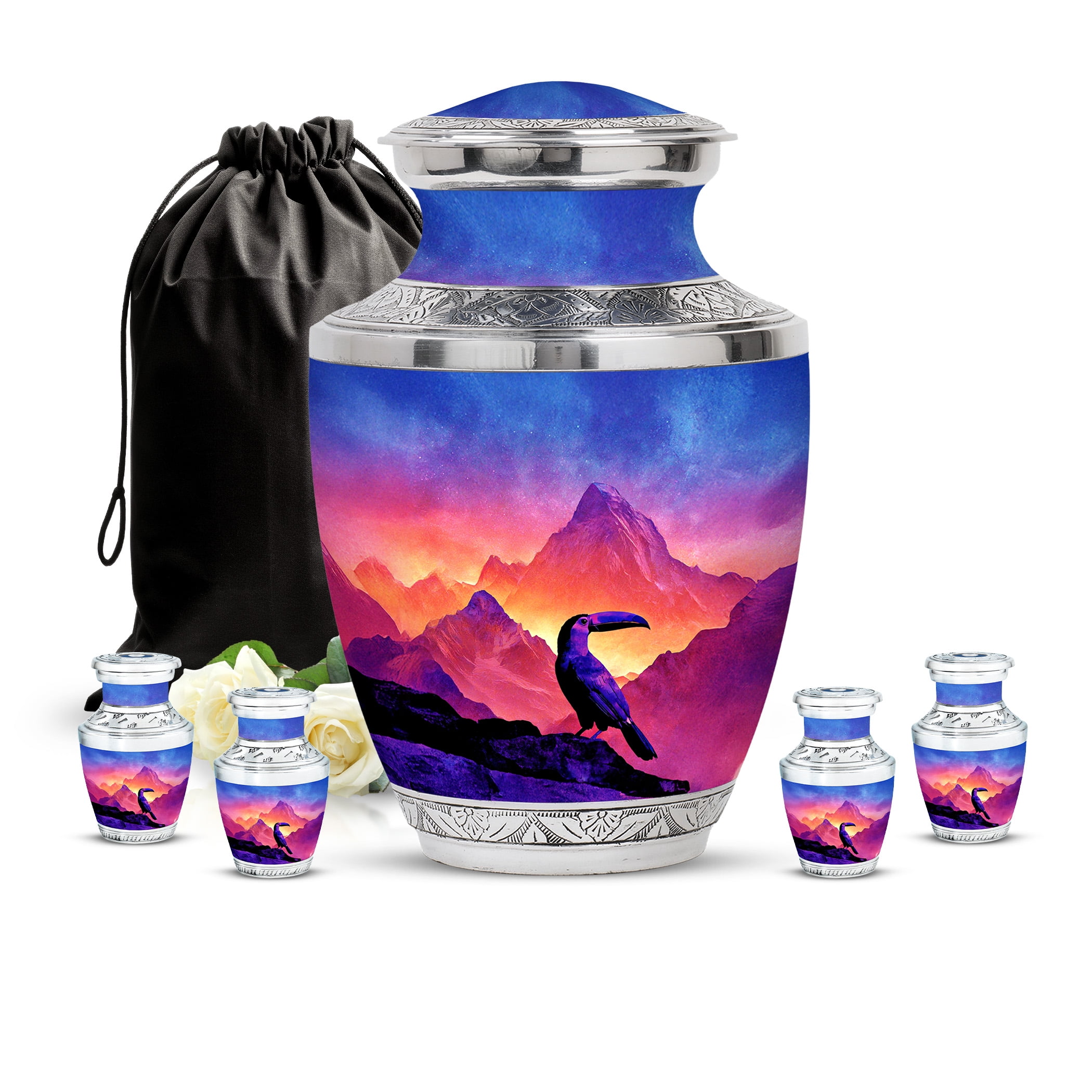 SABURIAL Hornbill Urn - Adult Funeral Urn - Adult Males Or Females ...