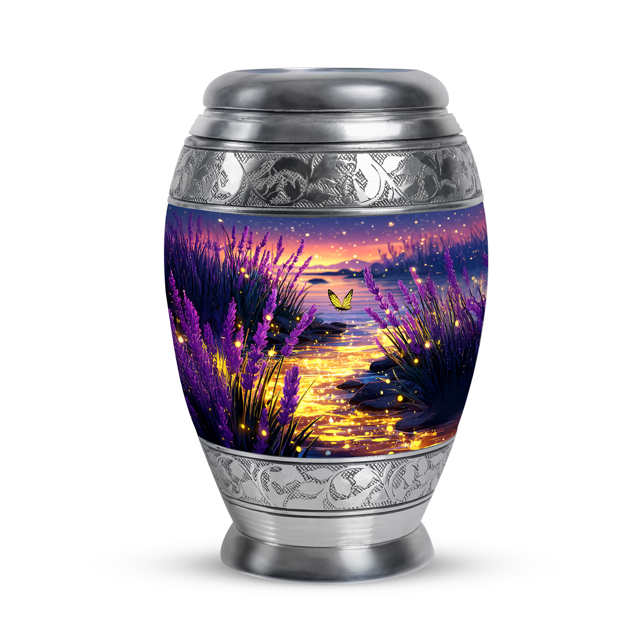 SABURIAL Lavender Grass Funeral Ashes For Male & Female - Miniture Urns ...