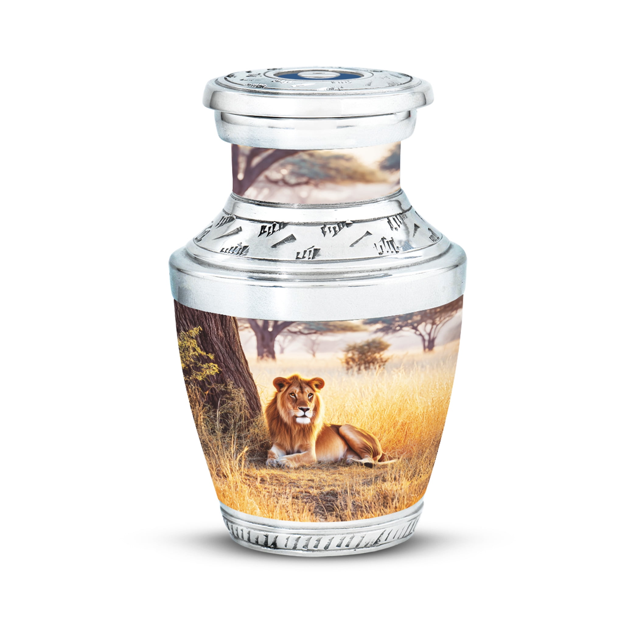 SABURIAL Lion Urn - Decorative & Funeral Urn For Human Remains ...
