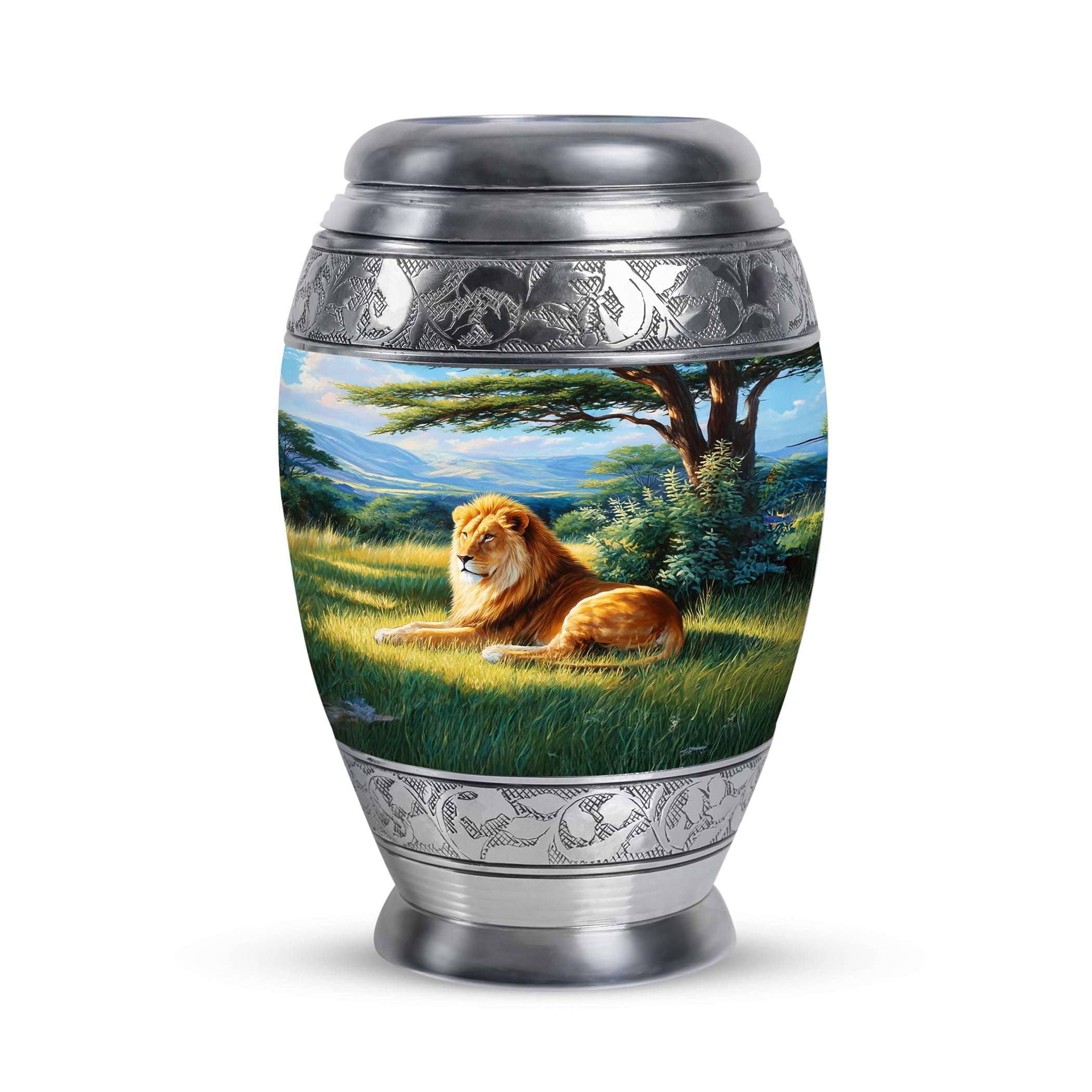 SABURIAL Lion Urn - Little Burial Urns For Human Ashes Adult Female ...