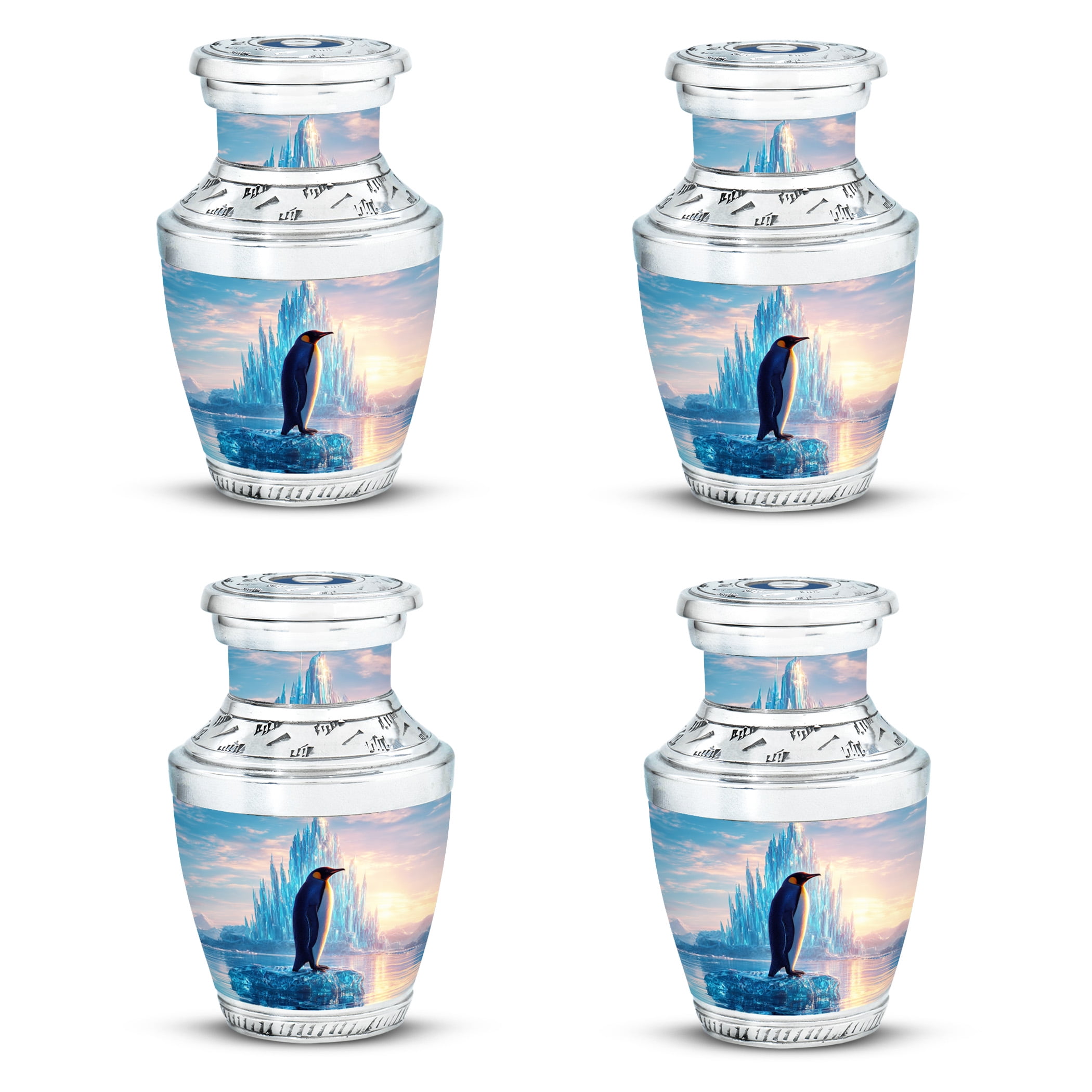 SABURIAL Penguin Urn - Mini Funeral Urns For Men & Women Ashes - Small ...
