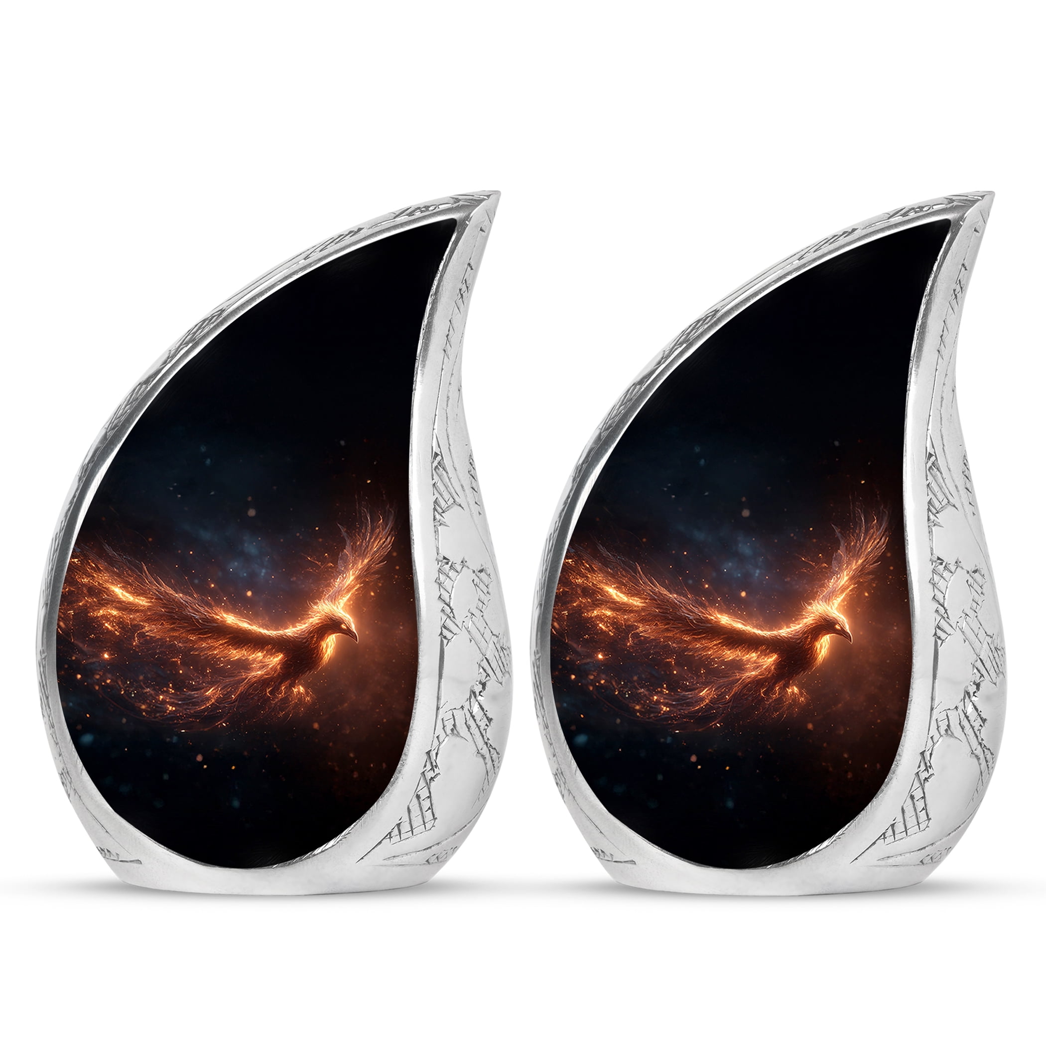 SABURIAL Phoenix Urn - Decorative Funeral Urns for Men & Women Ash ...