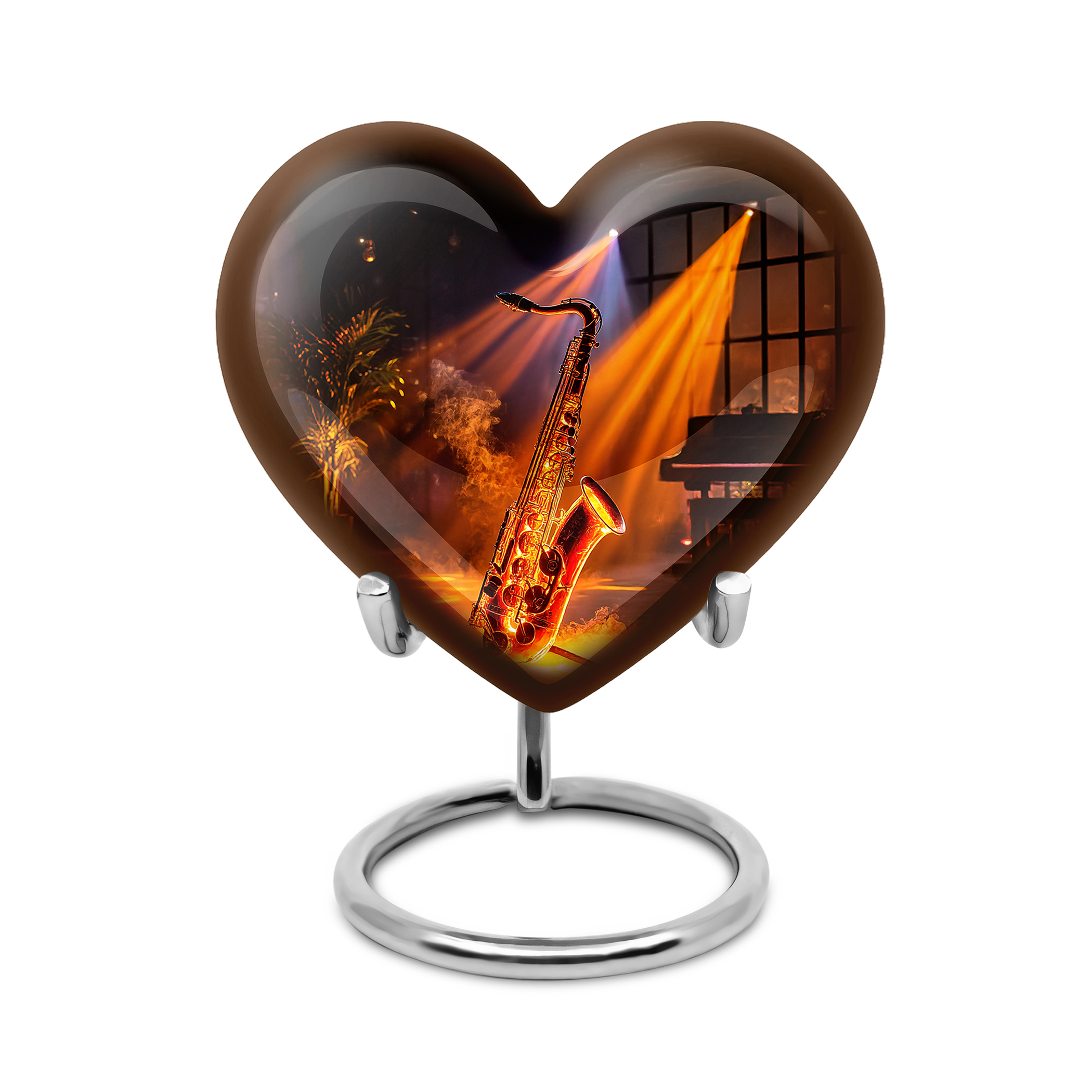 SABURIAL Saxophone Urn Memorial Ashes For Adult - Cremation Memorial ...