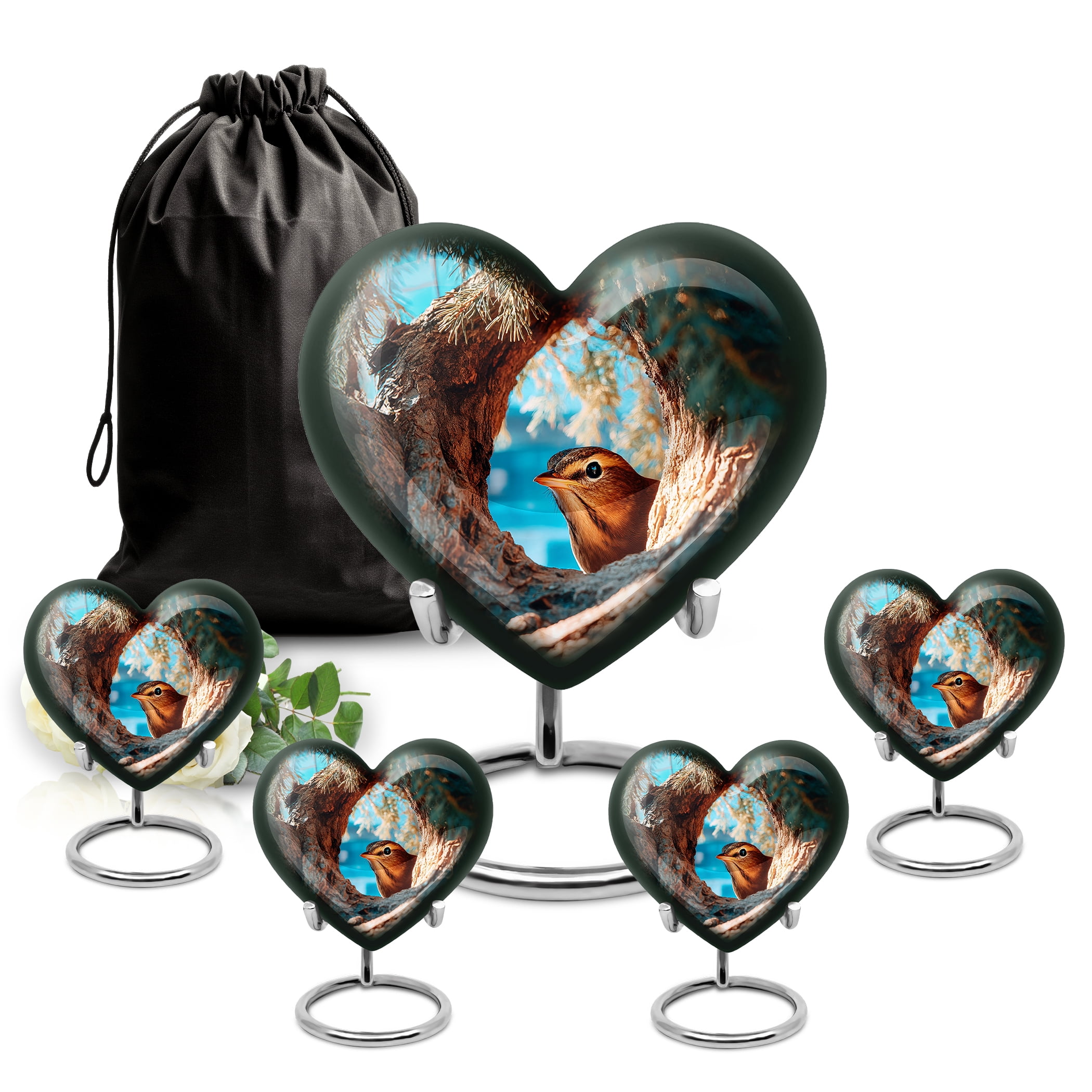 SABURIAL Sparrow Urn Memorial For Your Loved One - Funeral Urns For ...