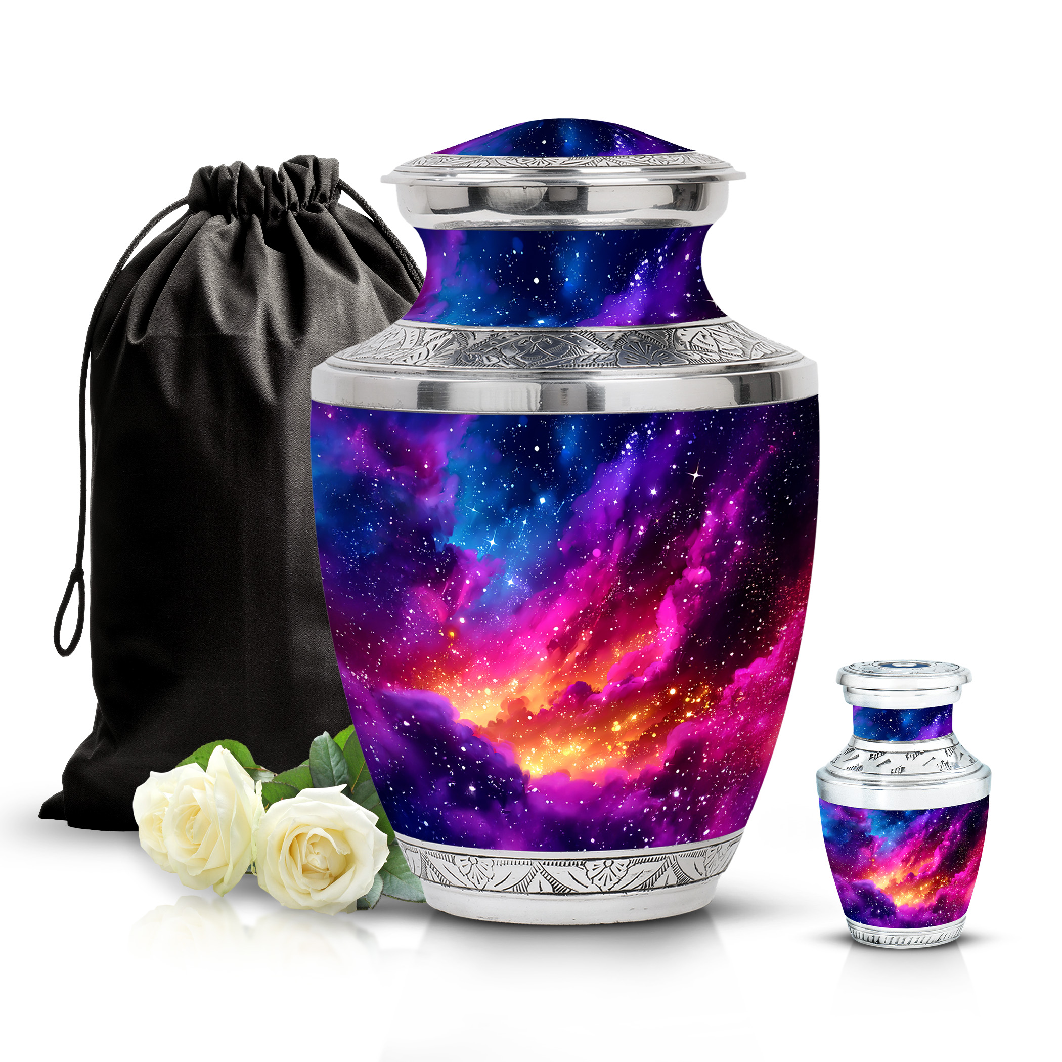 SABURIAL Star Galaxy Urn - Beautiful Burial Urn For Human Ashes ...