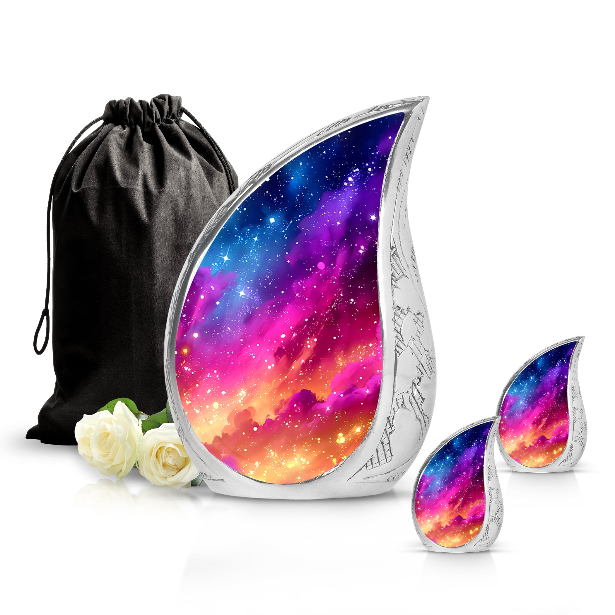 SABURIAL Star Galaxy Urn - Burial Urn For Men Ash - Decorative Funeral ...