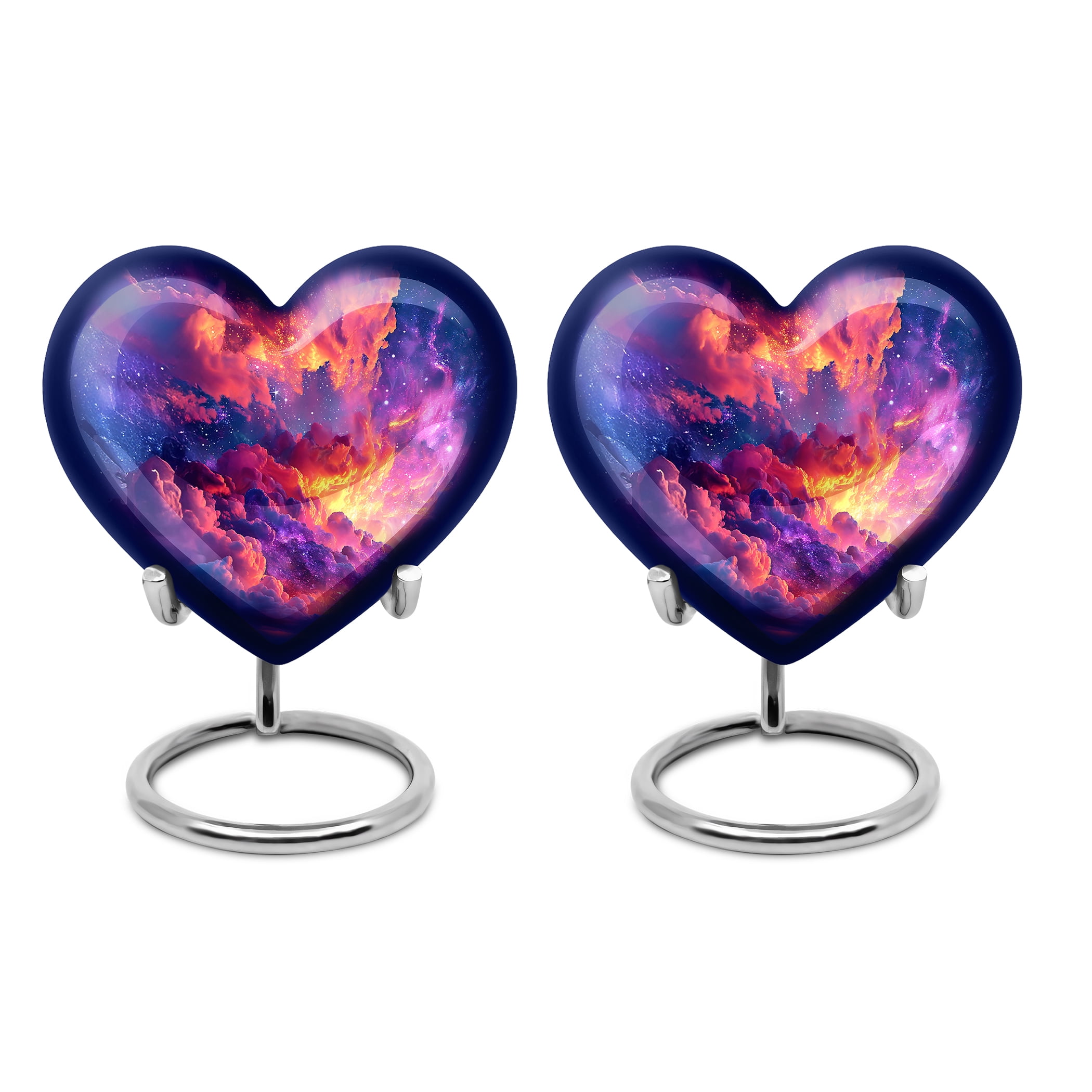 SABURIAL Star Galaxy Urn - Keepsake For Ashes - 3 Inch - Pack Of 2 ...