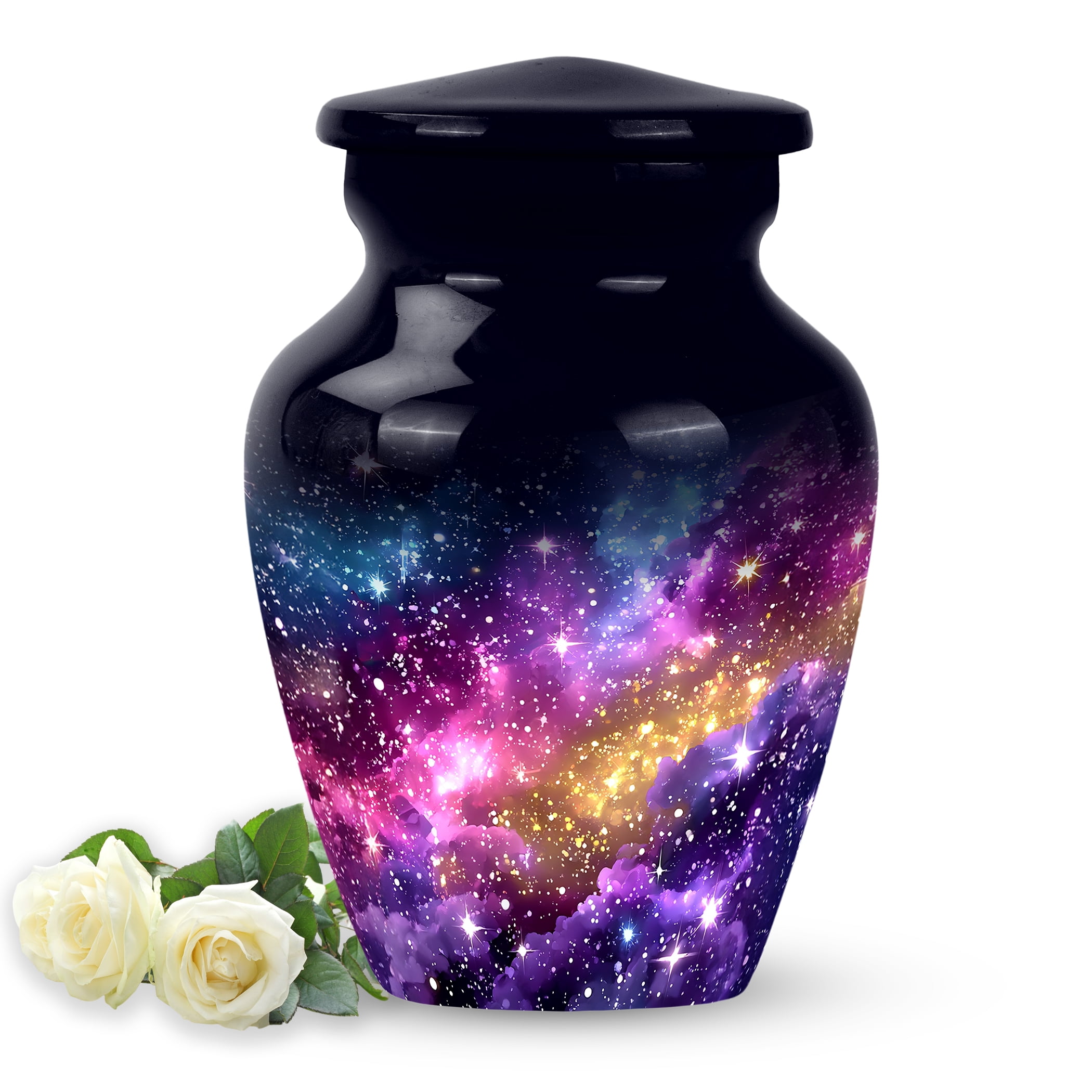 SABURIAL Star Galaxy Urn - Mini Ashes Urn For Adult Male Ash - Beautful ...