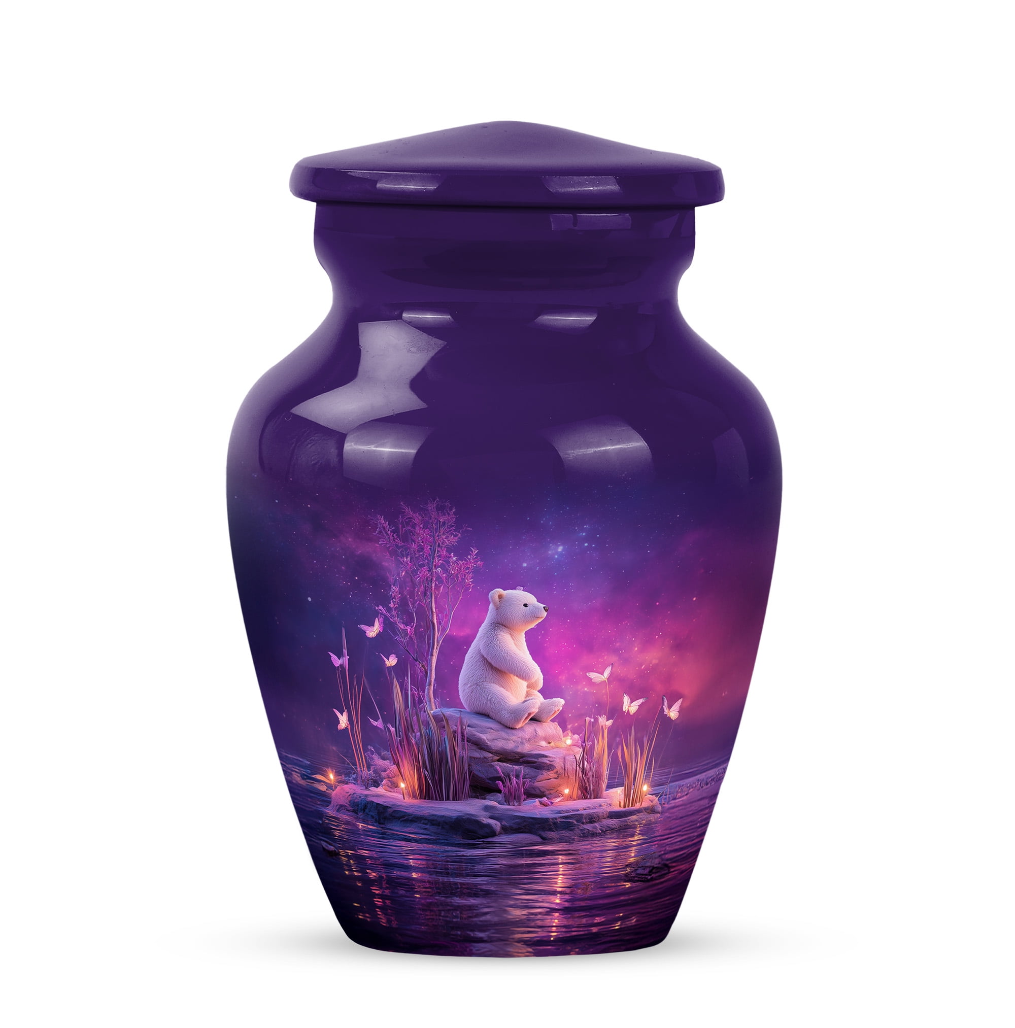 SABURIAL Teddy Bear Urn - Cremation Urn for Relatives - 3 Inch - Pack ...