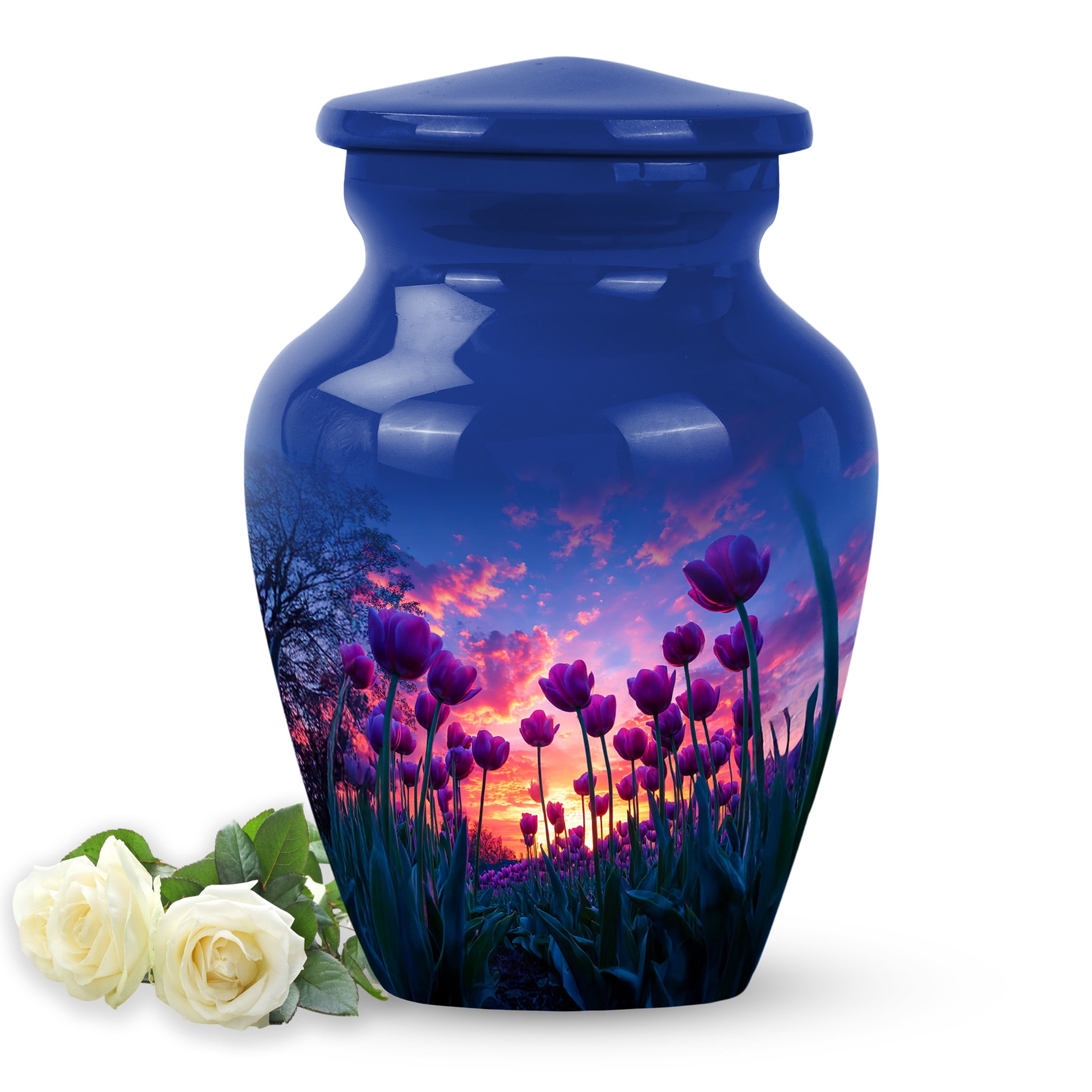 SABURIAL Tulip Urn - Burial Urns - Human Remains Mom & Dad - 3 Inch ...