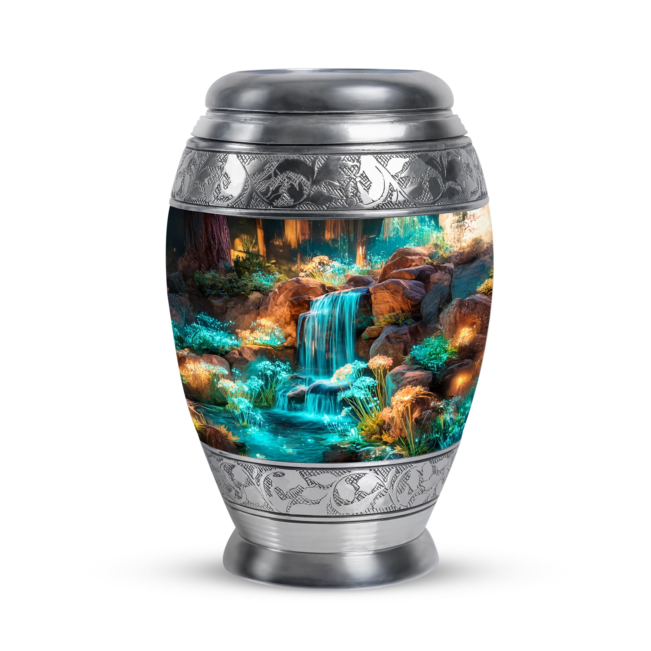 SABURIAL Waterfall Urn - Funeral Keepsakes For Ashes - 3 Inch - Pack Of ...
