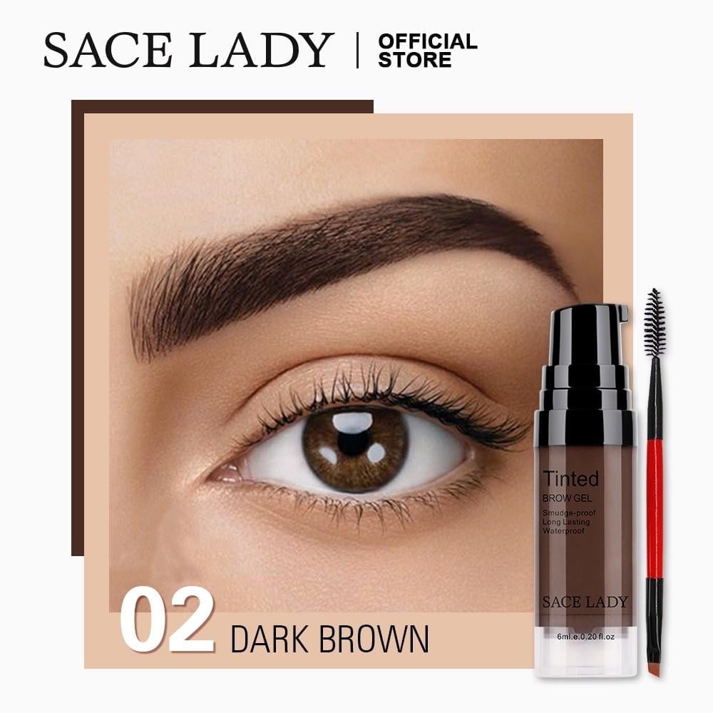 SACE LADY 3D Eyebrow Gel, 0.2 Fl Oz, Waterproof Long Lasting - Walmart.com
