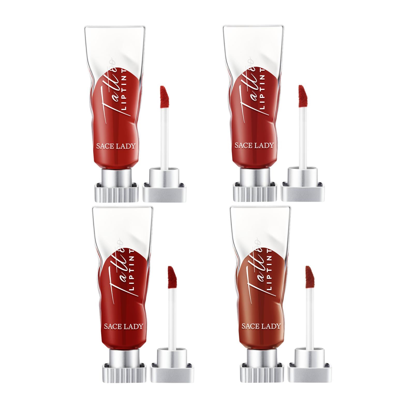 SACE LADY 4 Colors Matte Liquid Lipstick Set Long Lasting Pigmented ...