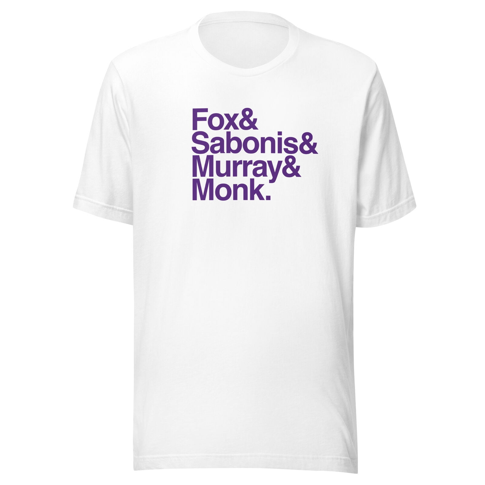 SACRAMENTO BASKETBALL Teammates T-SHIRT Fox Sabonis Murray & Monk ...