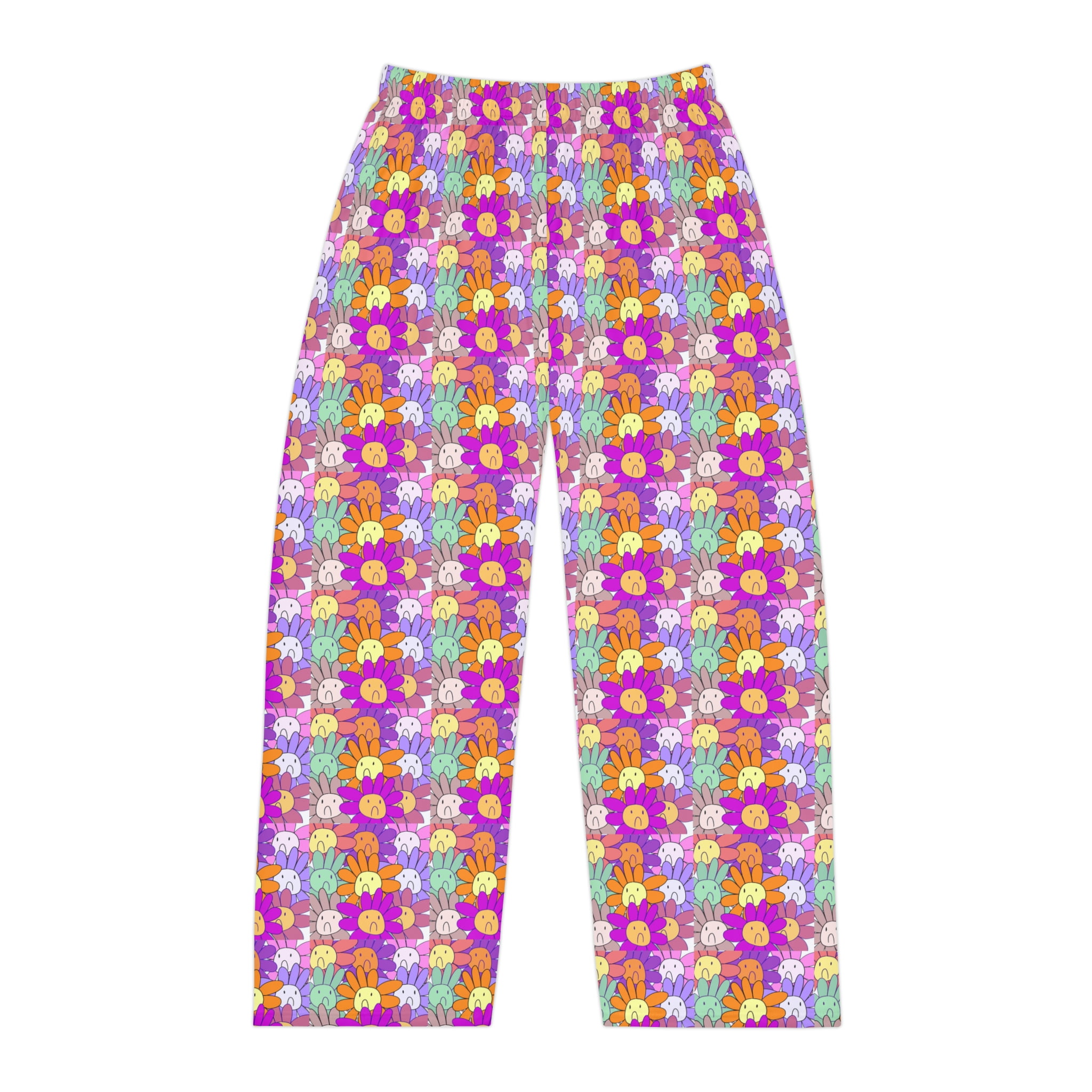 SAD FLOWER Men's Pajama Pants (AOP) - Walmart.com