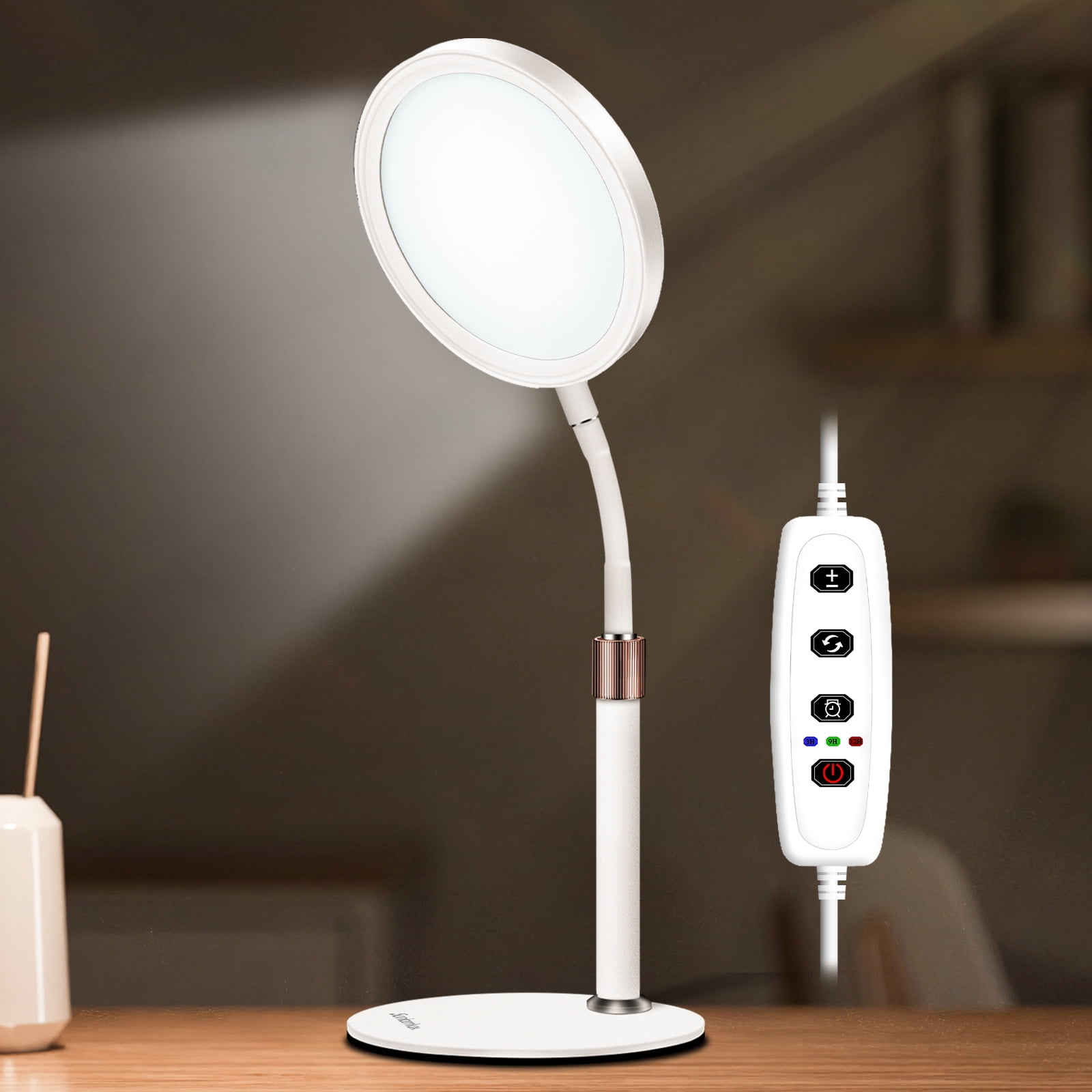 SAD Lamp, SAD Light Therapy Lamp, UV-Free 10000 Lux Sun Lamp Therapy ...