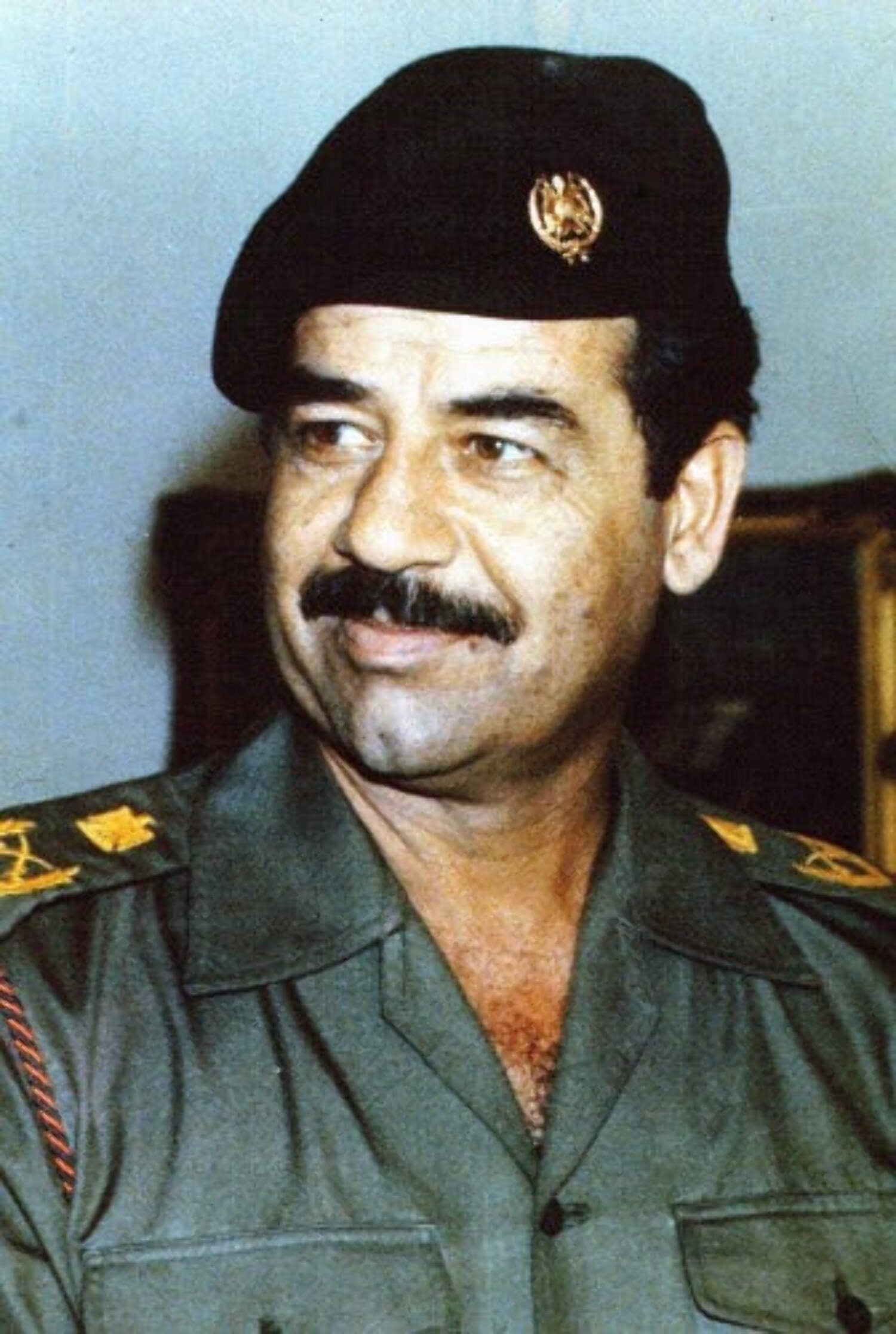 SADDAM HUSSEIN GLOSSY POSTER PICTURE BANNER PRINT PHOTO iraq military ...