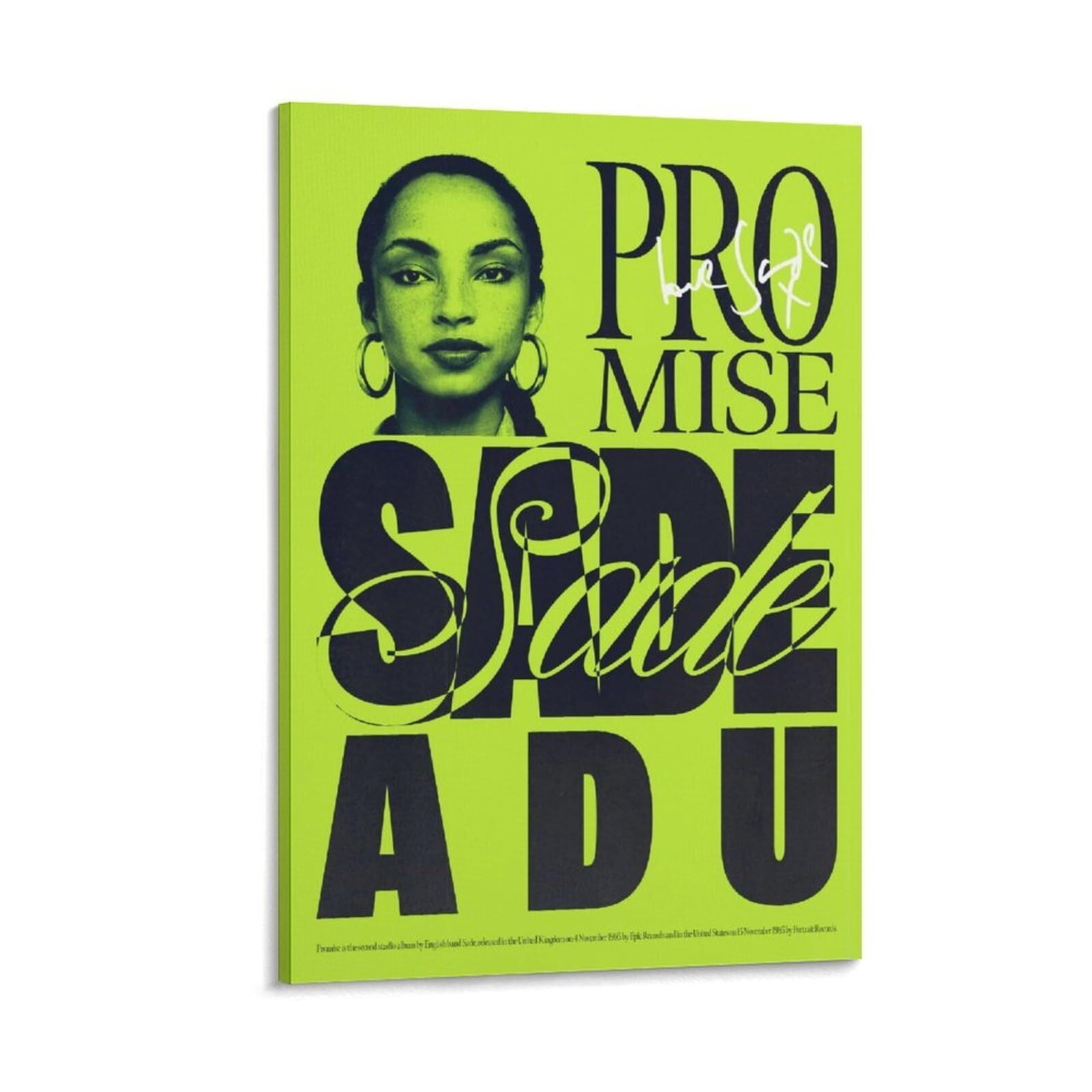 SADE Poster Print Canvas Posters Poster Prints Canvas Wall Art for ...