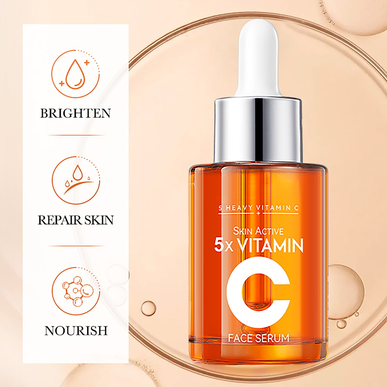 SADOER Vitamin C Face Serum Nourishing and Moisturizing Firming ...