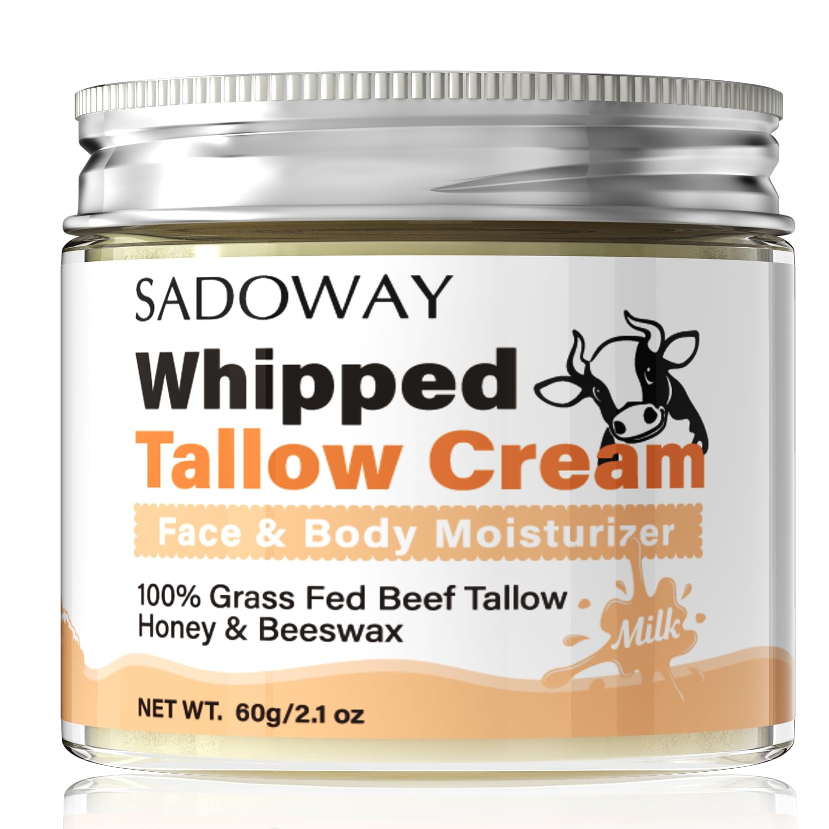 SADOWAY Beef Tallow for SAF21 Skin: Handmade Beef Tallow for Face ...