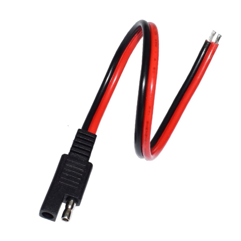 SAE 2Pin Quick Connector Disconnect Cable 14AWG SAE Extension Cable Wire for RV and Solar Panel ...