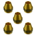 SAE 45 Degree Brass Short Flare Tube Nut Fitting | 31110-06 (5-PACK ...