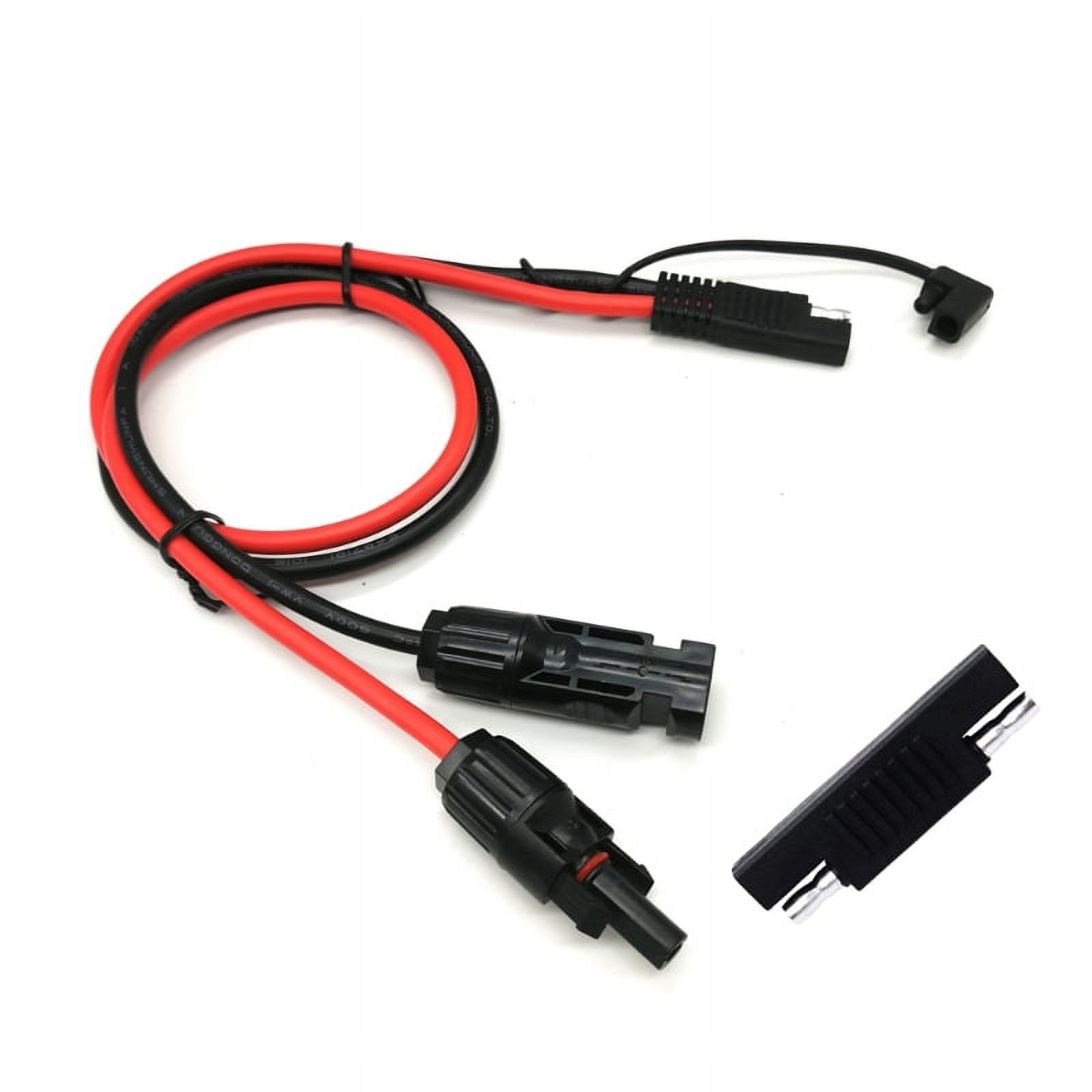 SAE Adapter to Solar Panel Connector 10AWG 60cm/30cm Cable Conector ...