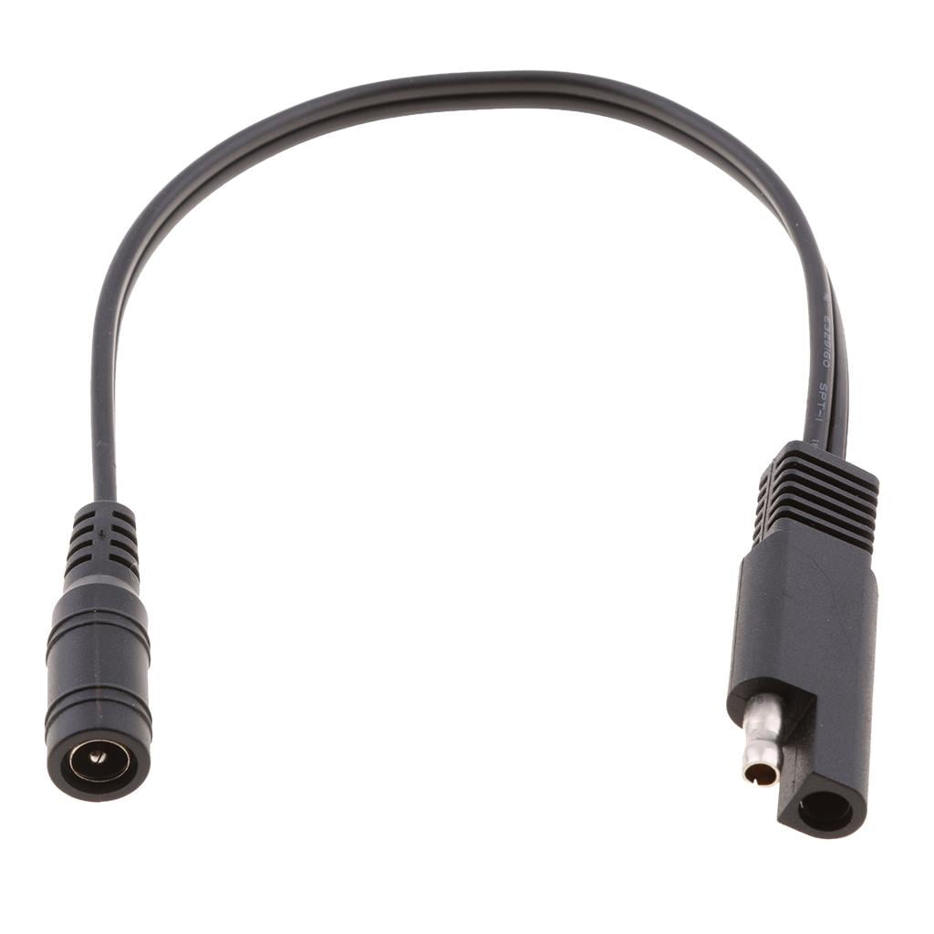 SAE Connection to DC Coax Jack Motorcycle Adapter 18AWG Heavy Duty ...