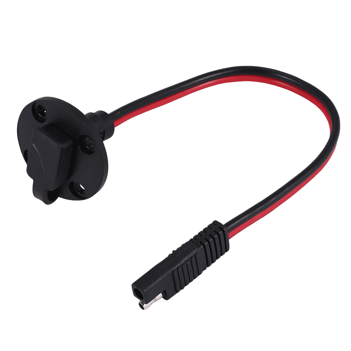 SAE Connector - Power Socket Sidewall Port, Solar Weatherproof Quick ...