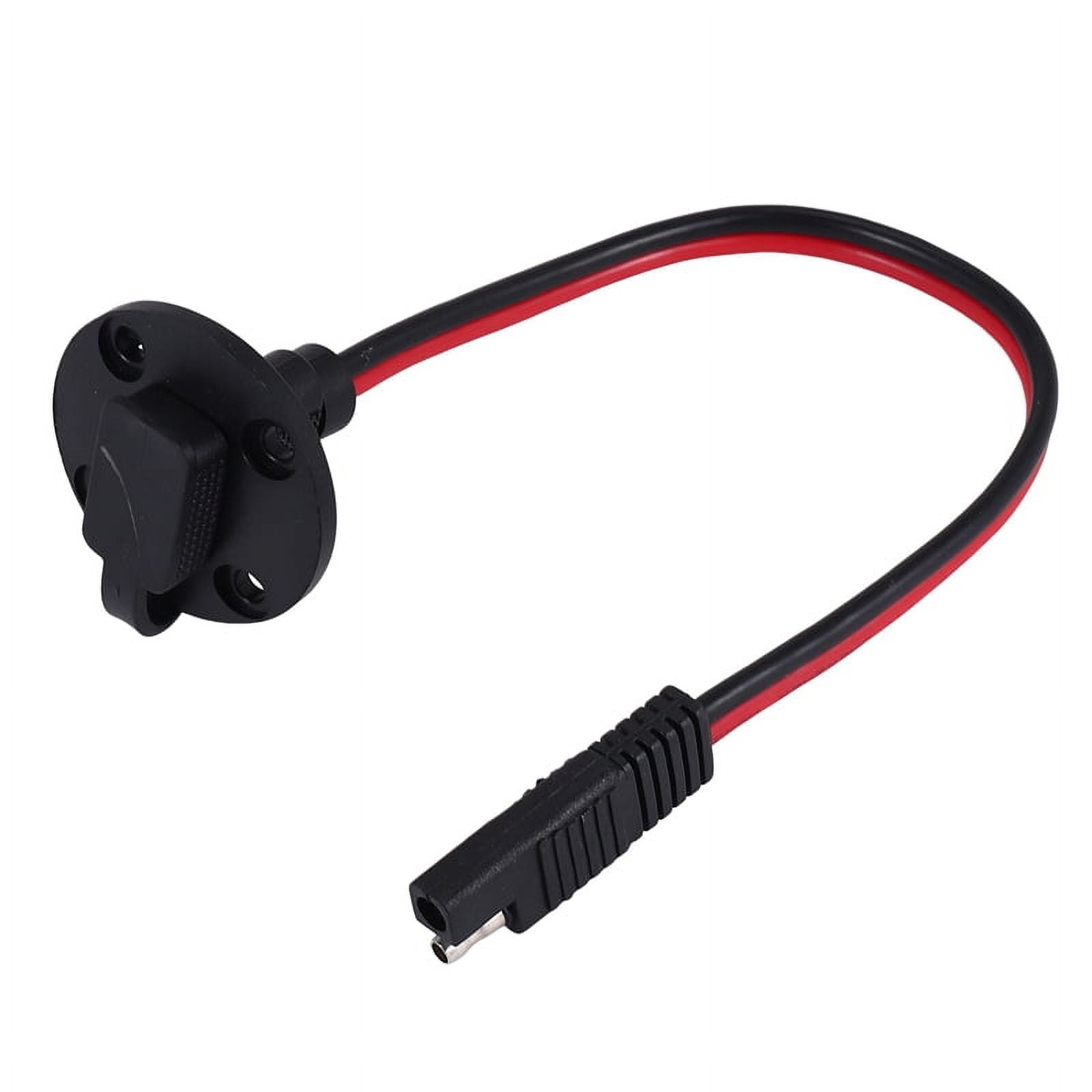 SAE Connector - SAE Power Socket Sidewall Port, Solar Weatherproof SAE ...