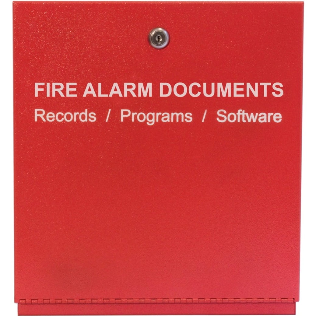 SAE Fire Alarm Storage Cabinet RED - Walmart.com