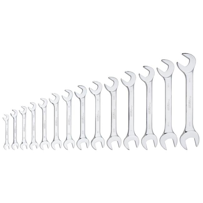 SAE Full Polished Angle Wrench Set - 14 Piece - Walmart.com