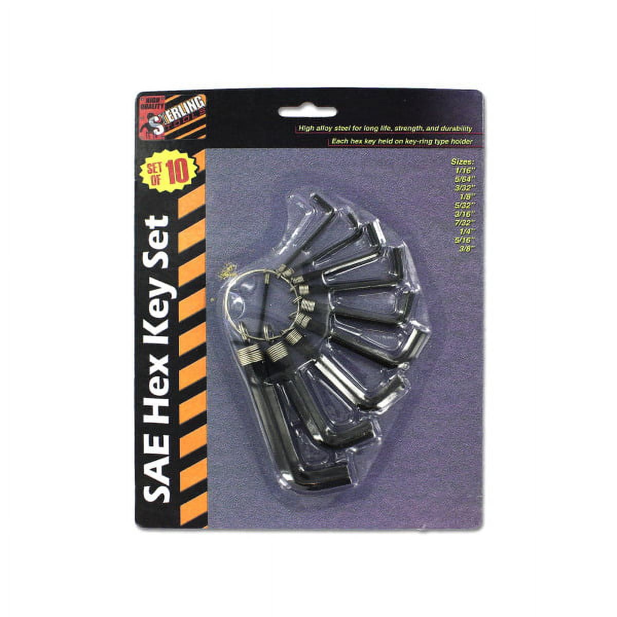 SAE Hex Key Set - Walmart.com