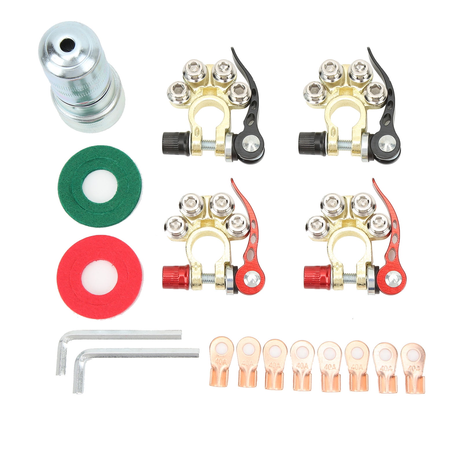SAE JIS Type A Battery Terminal Connectors, 4-Post Stable Connection ...