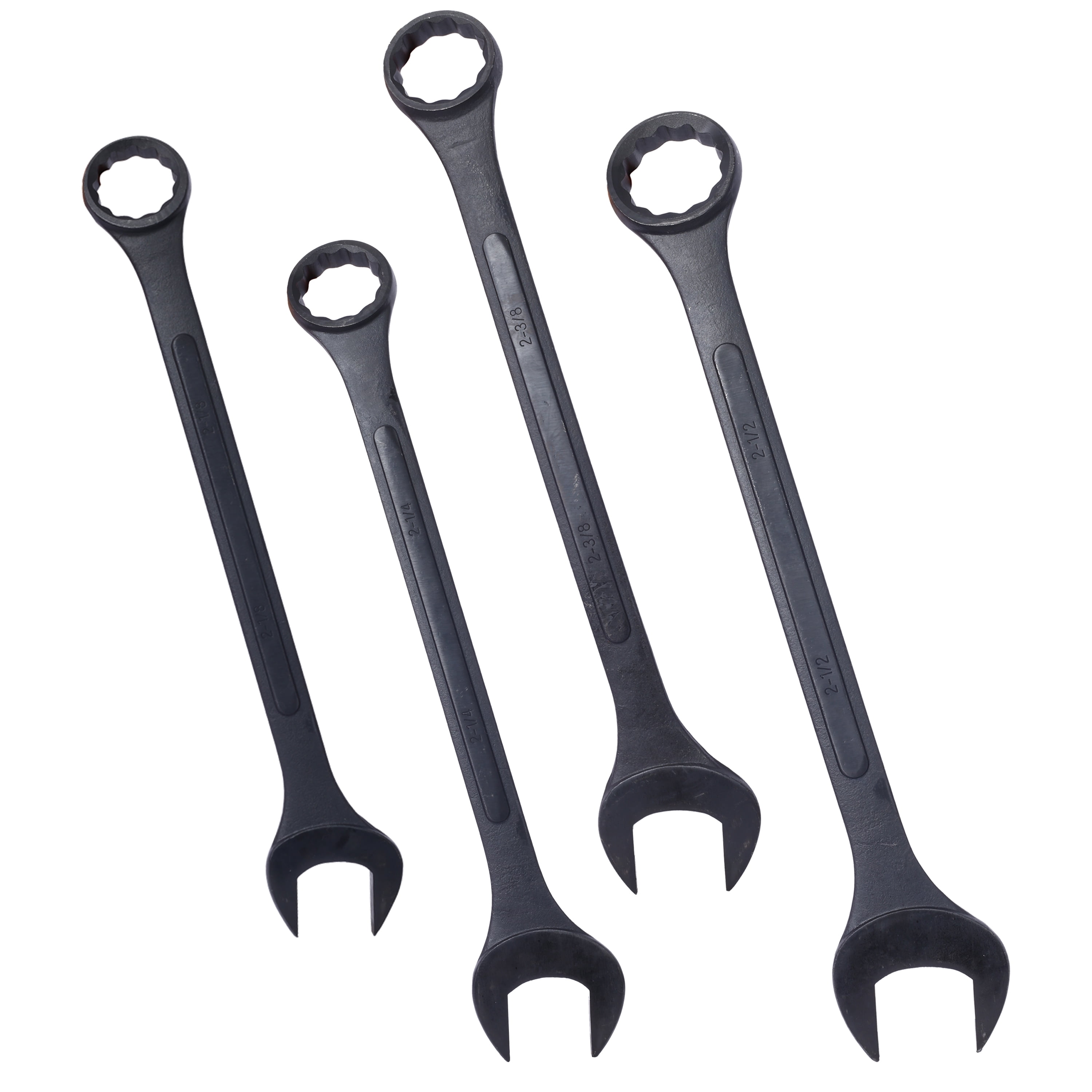 SAE Jumbo Combination Wrench Set Extra Large, 4 Piece ,storage bag ...