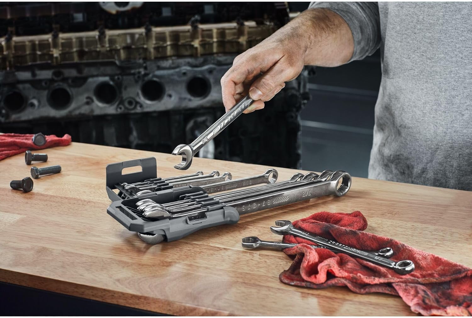 SAE Long-Panel Wrench Set, 11 Piece (CMMT87014) - Walmart.com