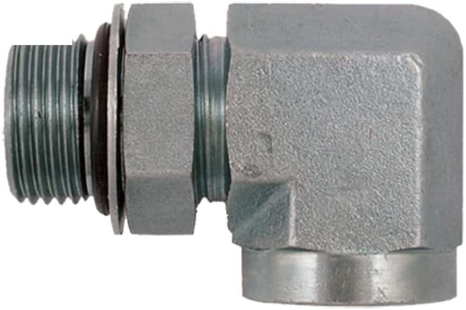 SAE/ORB Male X #8 SAE/ORB Female 90 Degree Elbow/Corner Joiner Hydraulic Fitting | 6815-12-08 ...