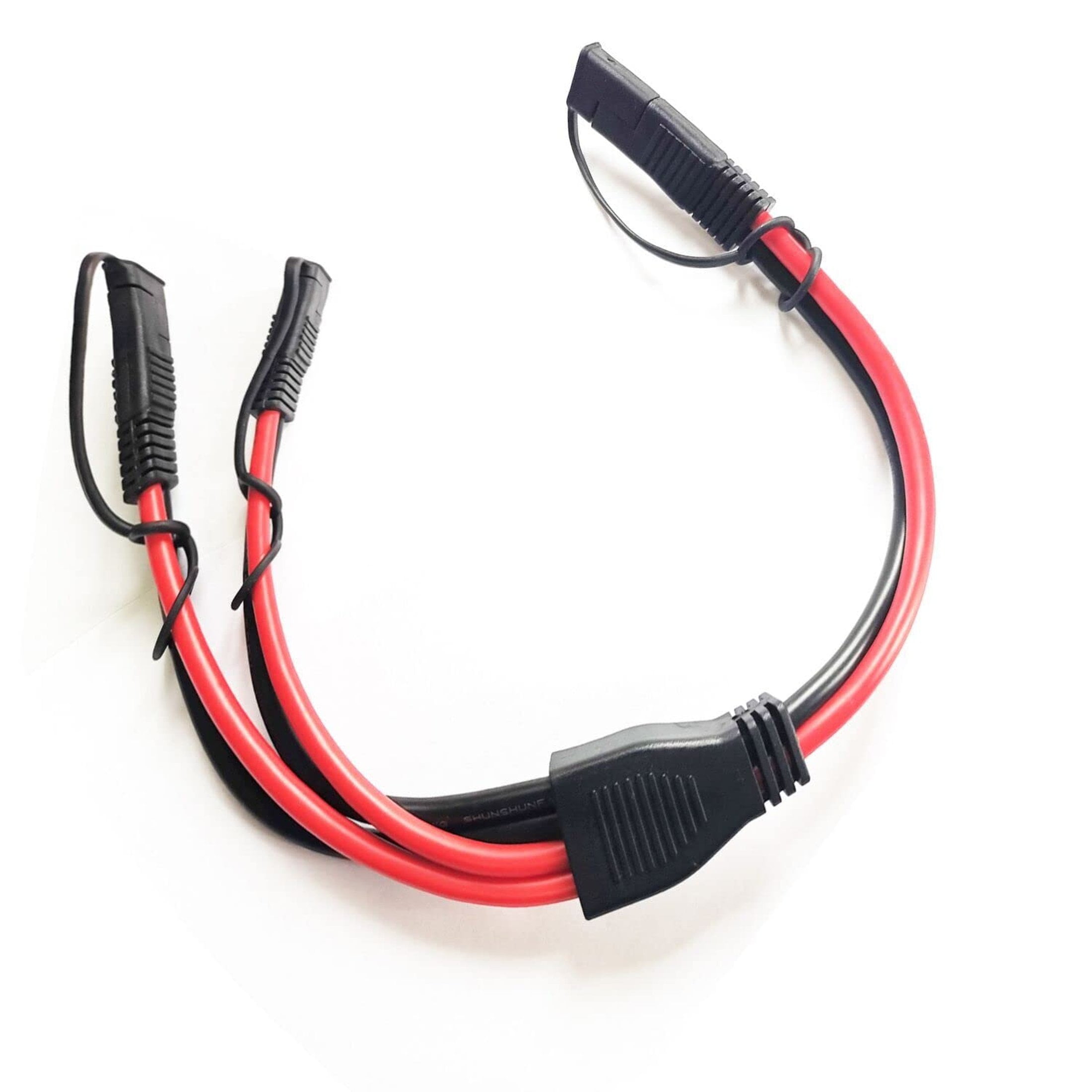 SAE Y Splitter Adapter 10AWG for Solar Battery Connection 1 to 2 ...