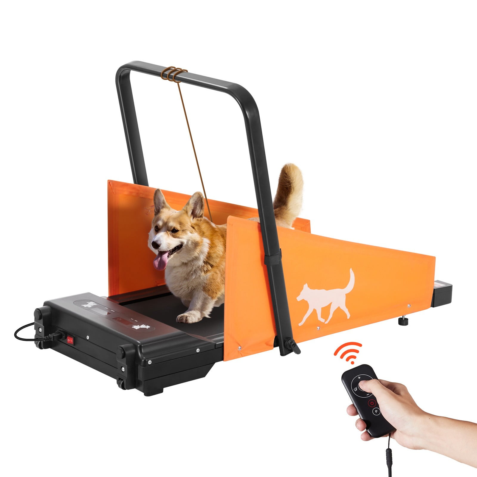 SAEWUD Electric Pet Treadmill for Medium Dogs up to 200lbs - Durable ...