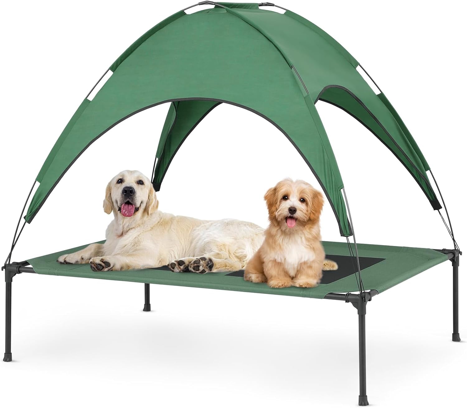 SAEWUD Outdoor Elevated Dog Bed for Extra Large Dogs and Cats, Cooling ...