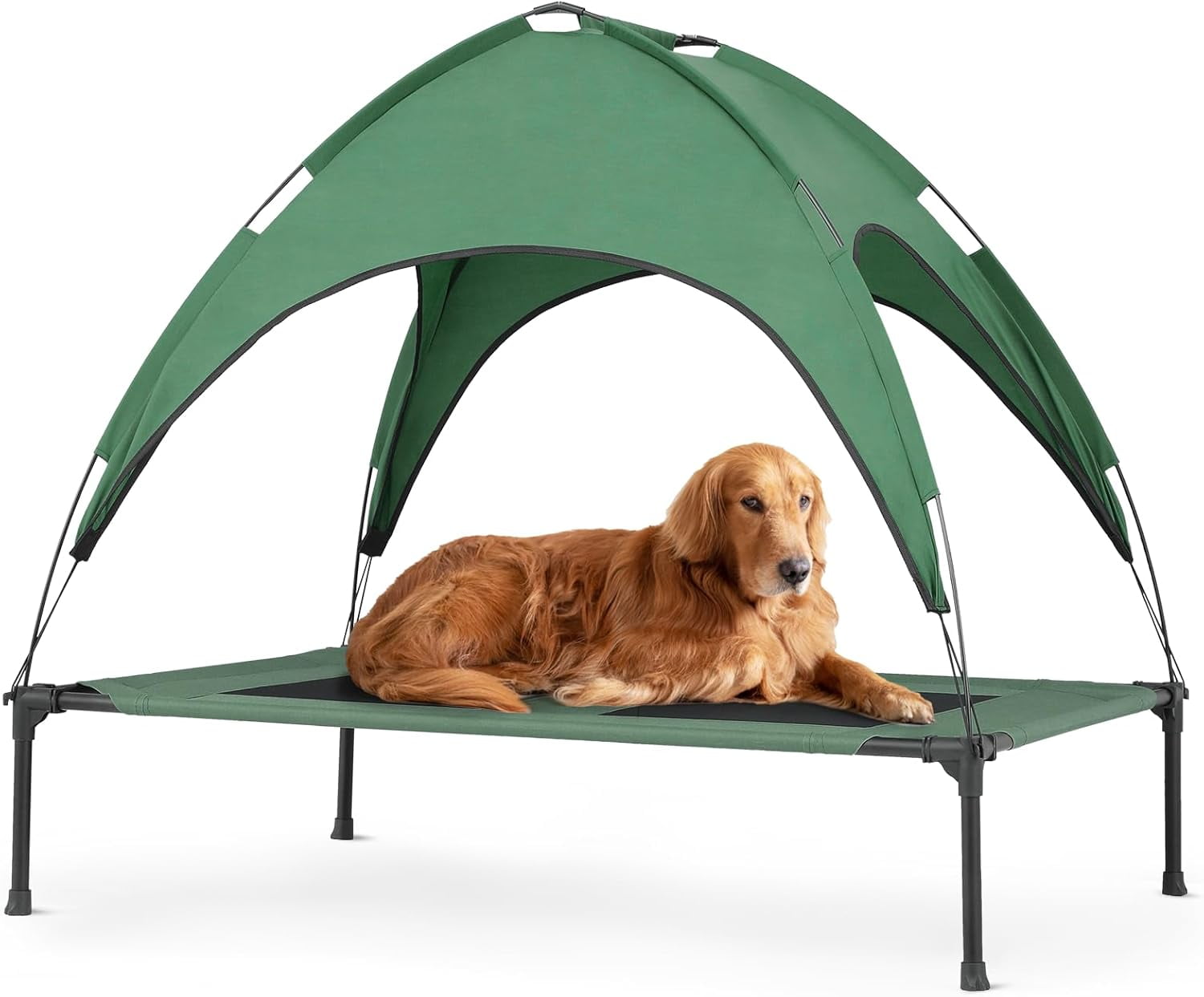 SAEWUD Outdoor Elevated Dog Bed for Large Dogs and Cats, Cooling Raised ...