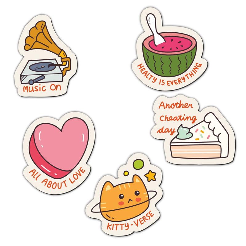 SAF paintings Set of 5 Fridge Magnet for Refrigerator Fridges Magnet ...
