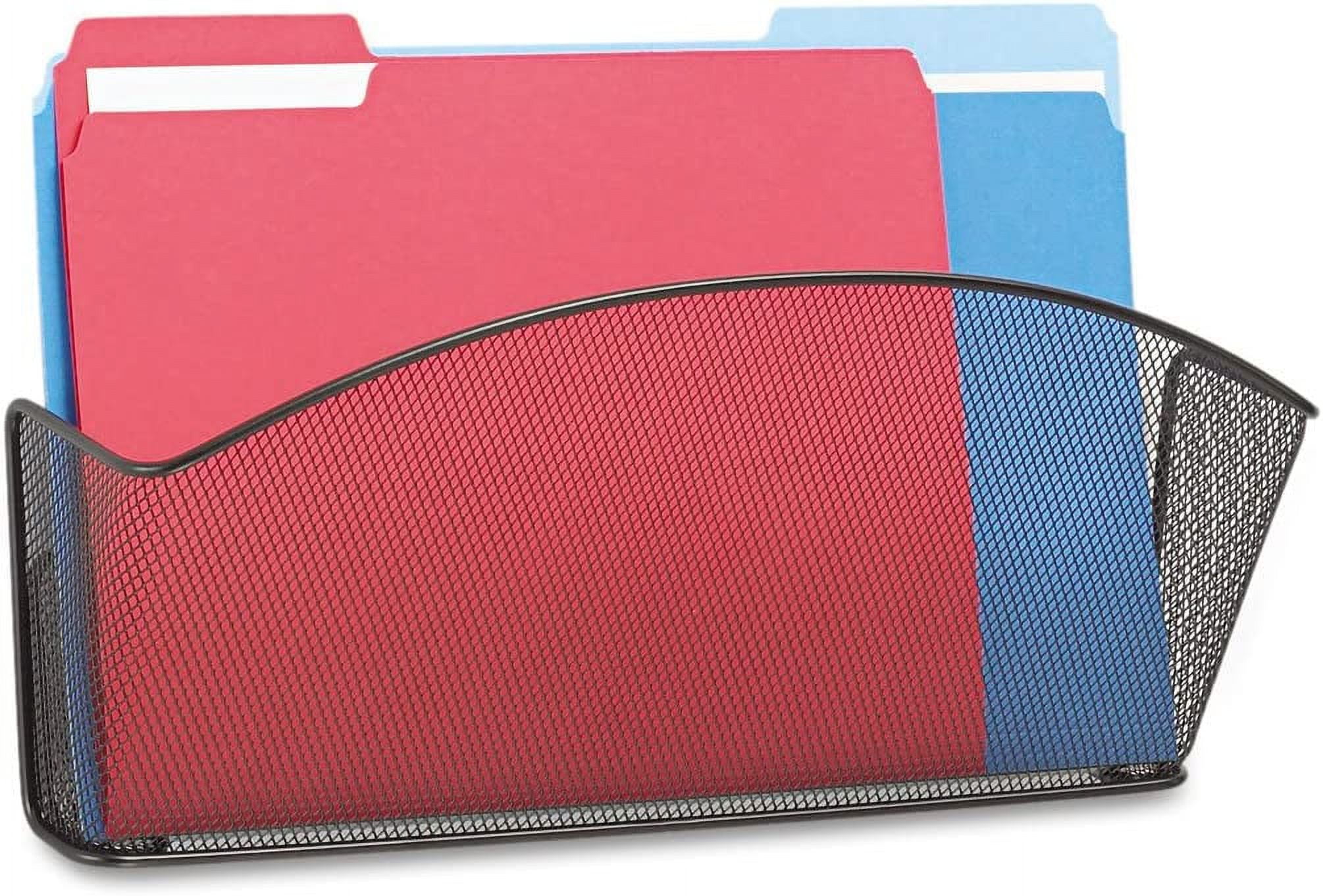 SAF5653BL - Mesh Legal Size Wall Pocket - Walmart.com