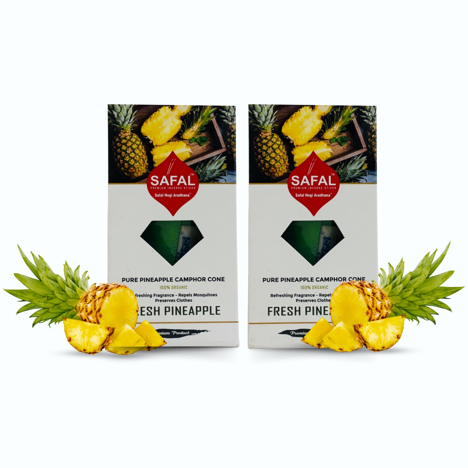 SAFAL Camphore Cone Camphor Cones for Wardrobe Pack of 2 kapoor cone ...
