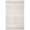 SAFAVIEH Abstract Delia Geometric Striped Wool Area Rug, Grey/Ivory, 8 ...