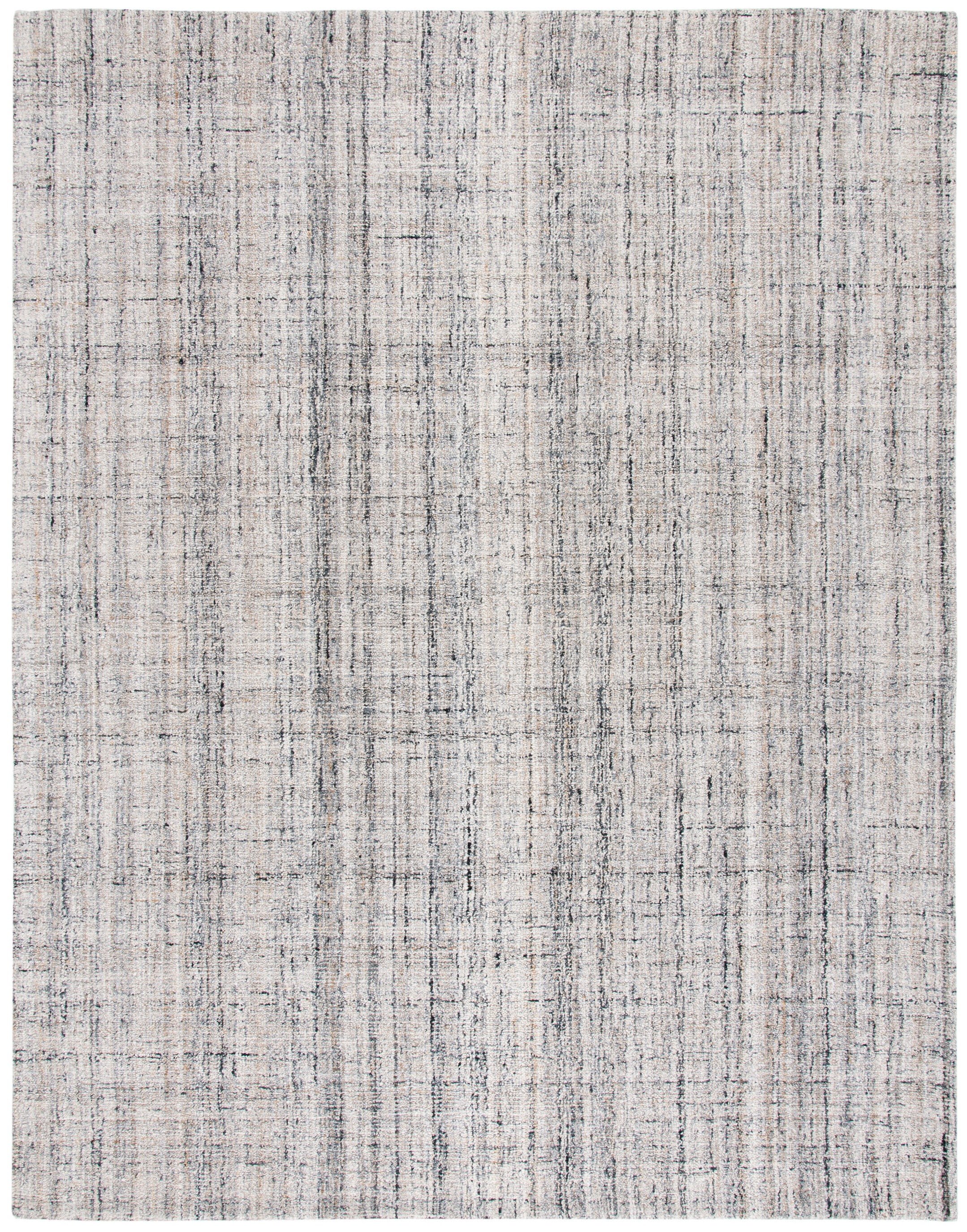 SAFAVIEH Abstract Bailey Striped Area Rug, Camel/Black, 8' x 8' Square ...